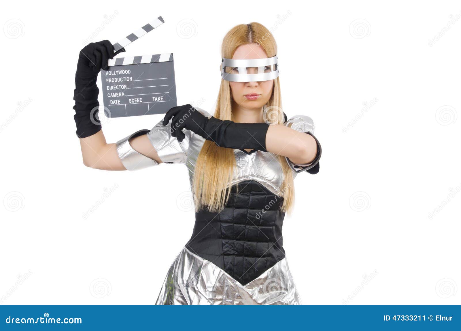 Woman in Tech Concept Isolated Stock Image - Image of digital, concept ...