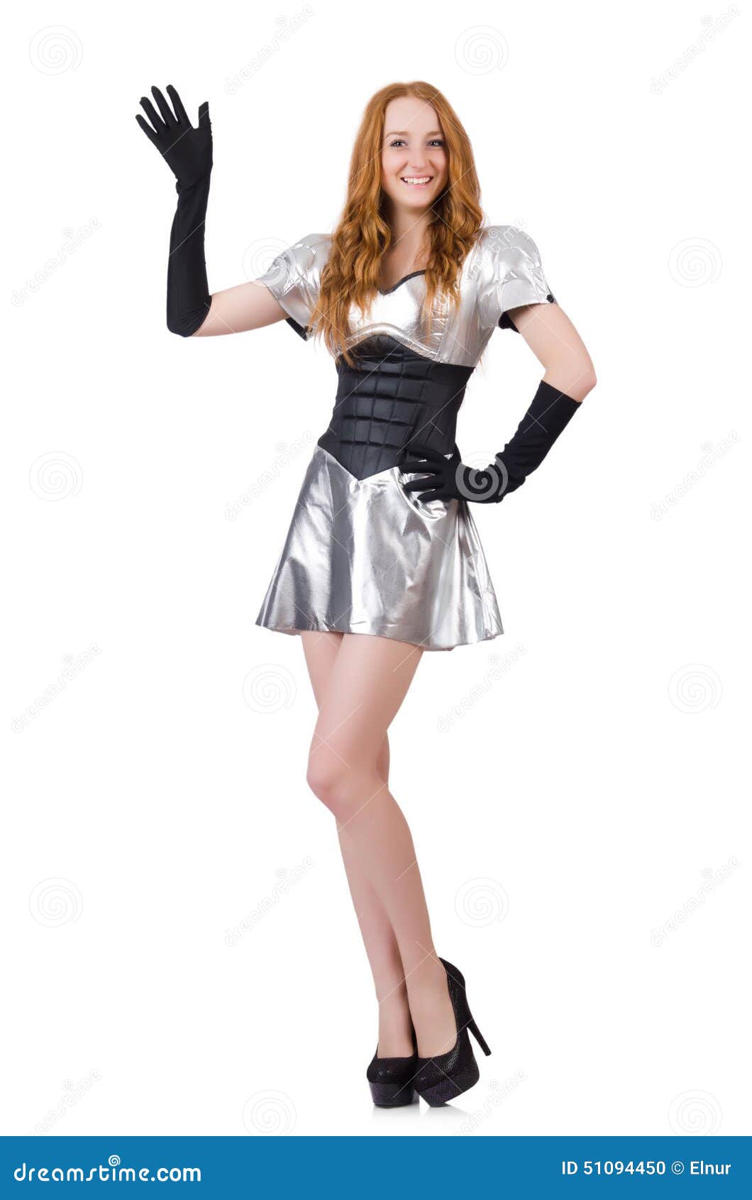 Woman in tech concept stock photo. Image of lady, female - 51094450