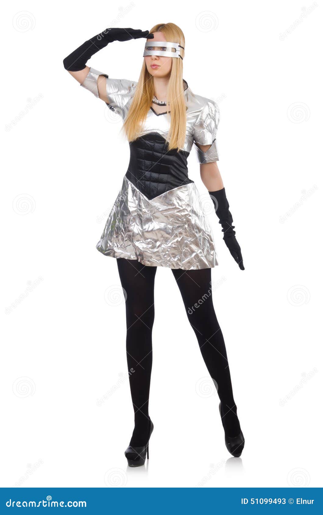 Woman in tech concept stock image. Image of bionic, human - 51099493