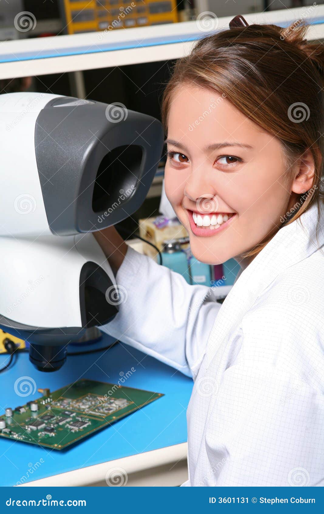 Woman Technician stock image. Image of laboratory, business - 3601131