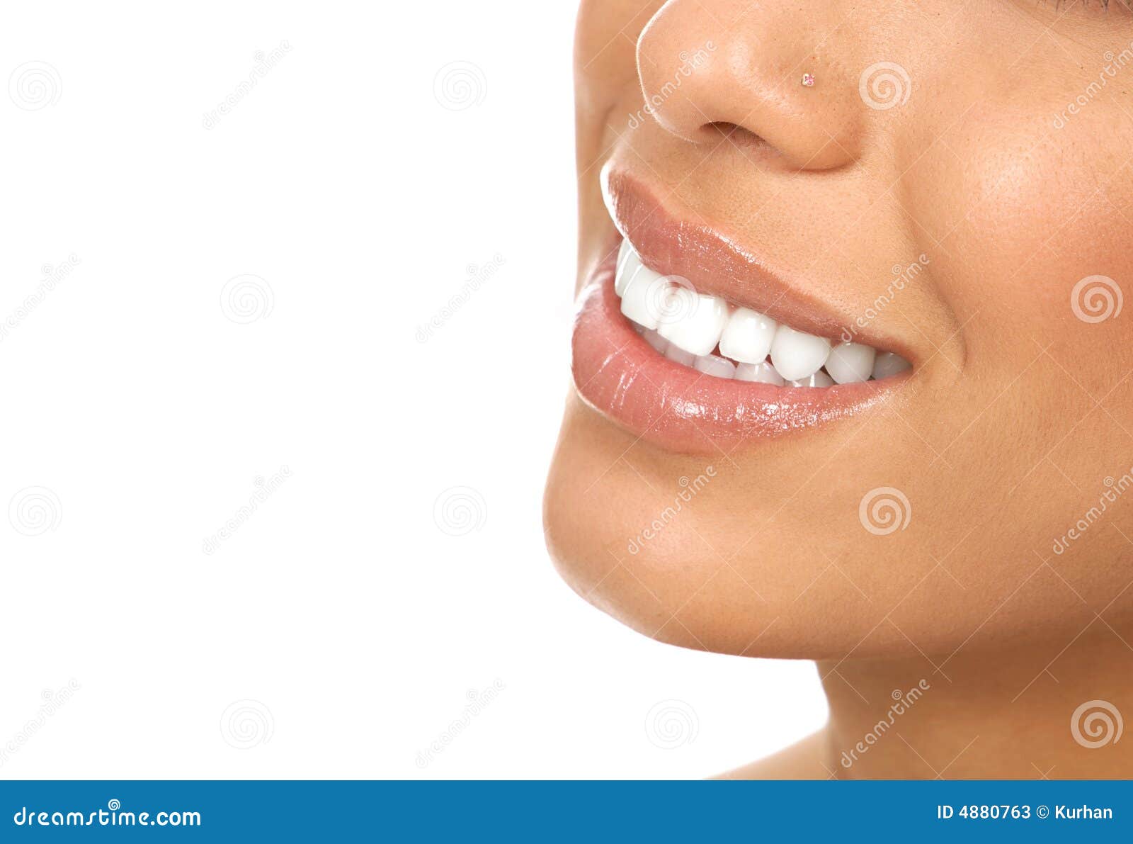 Woman teeth stock image. Image of whiten, mouth, teeth - 4880763