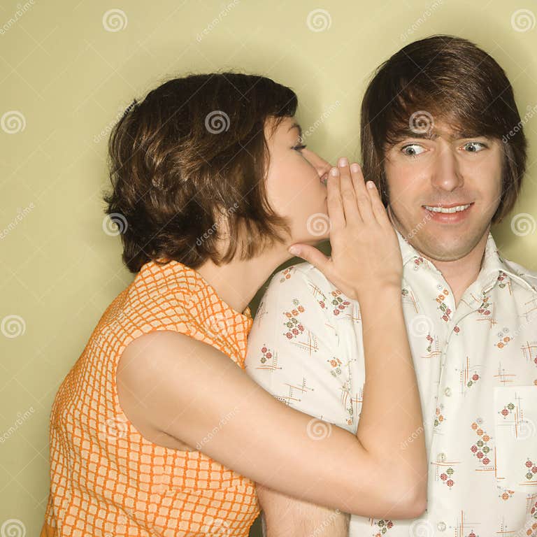 Woman telling secret. stock photo. Image of caucasian - 2425484