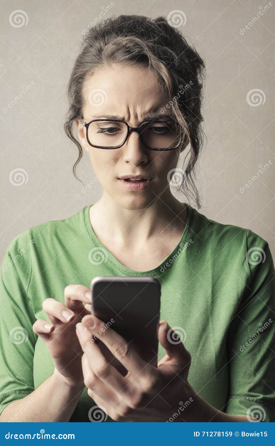 1,557 Woman Texting Worried Stock Photos - Free & Royalty-Free Stock ...