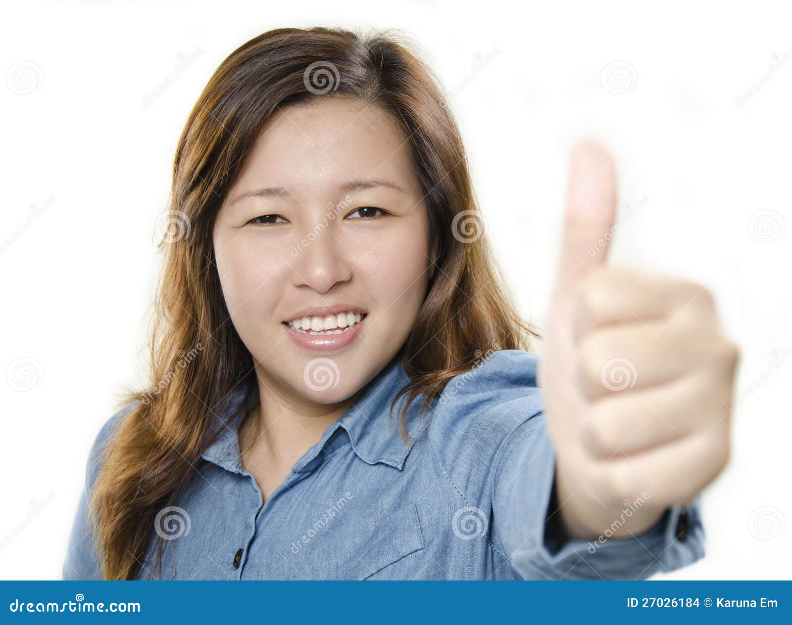 Woman thumb up stock photo. Image of thumbs, human, face - 27026184