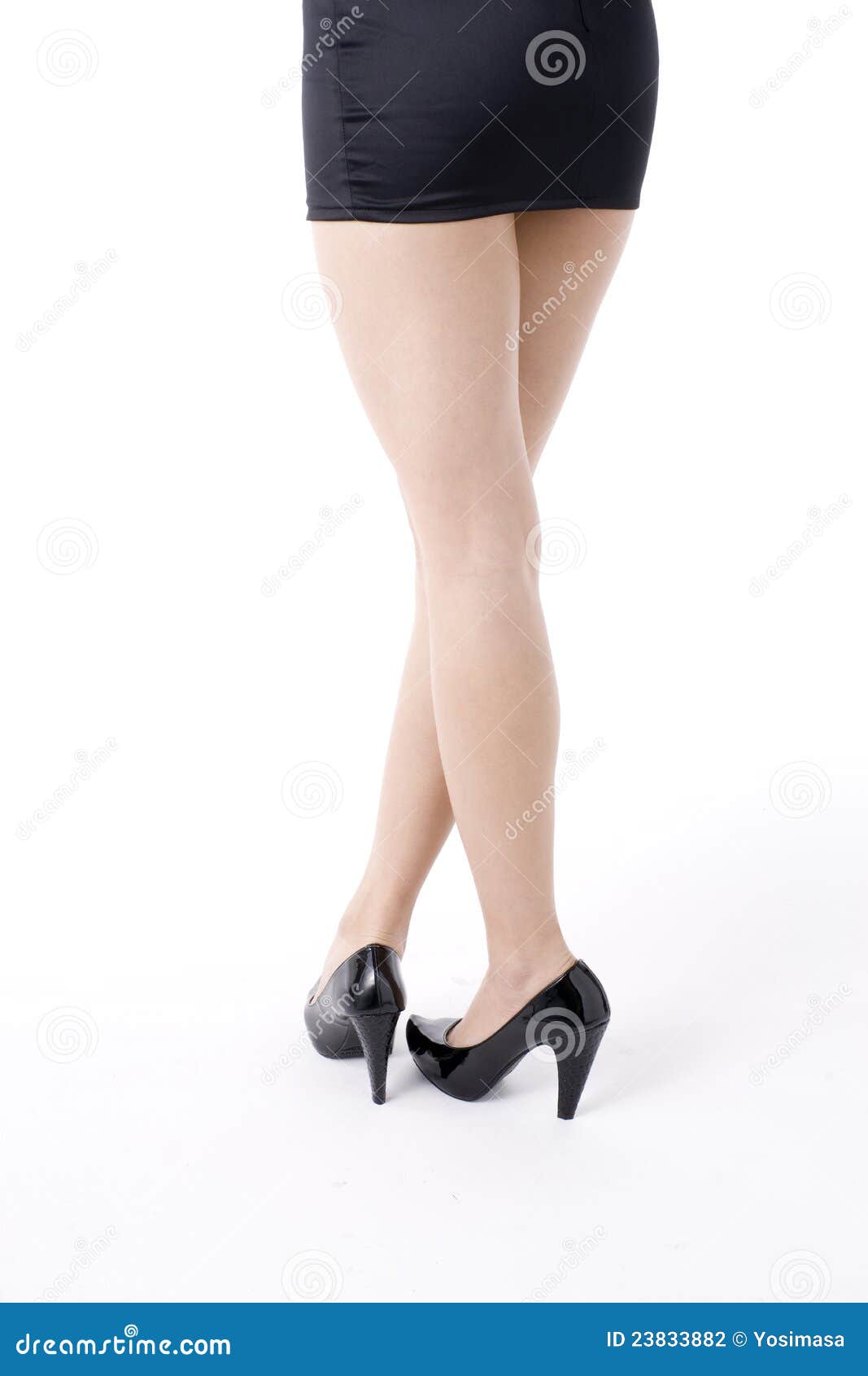 Woman in Tight Skirt Behind Stock Photo - Image of girl, asian: 23833882