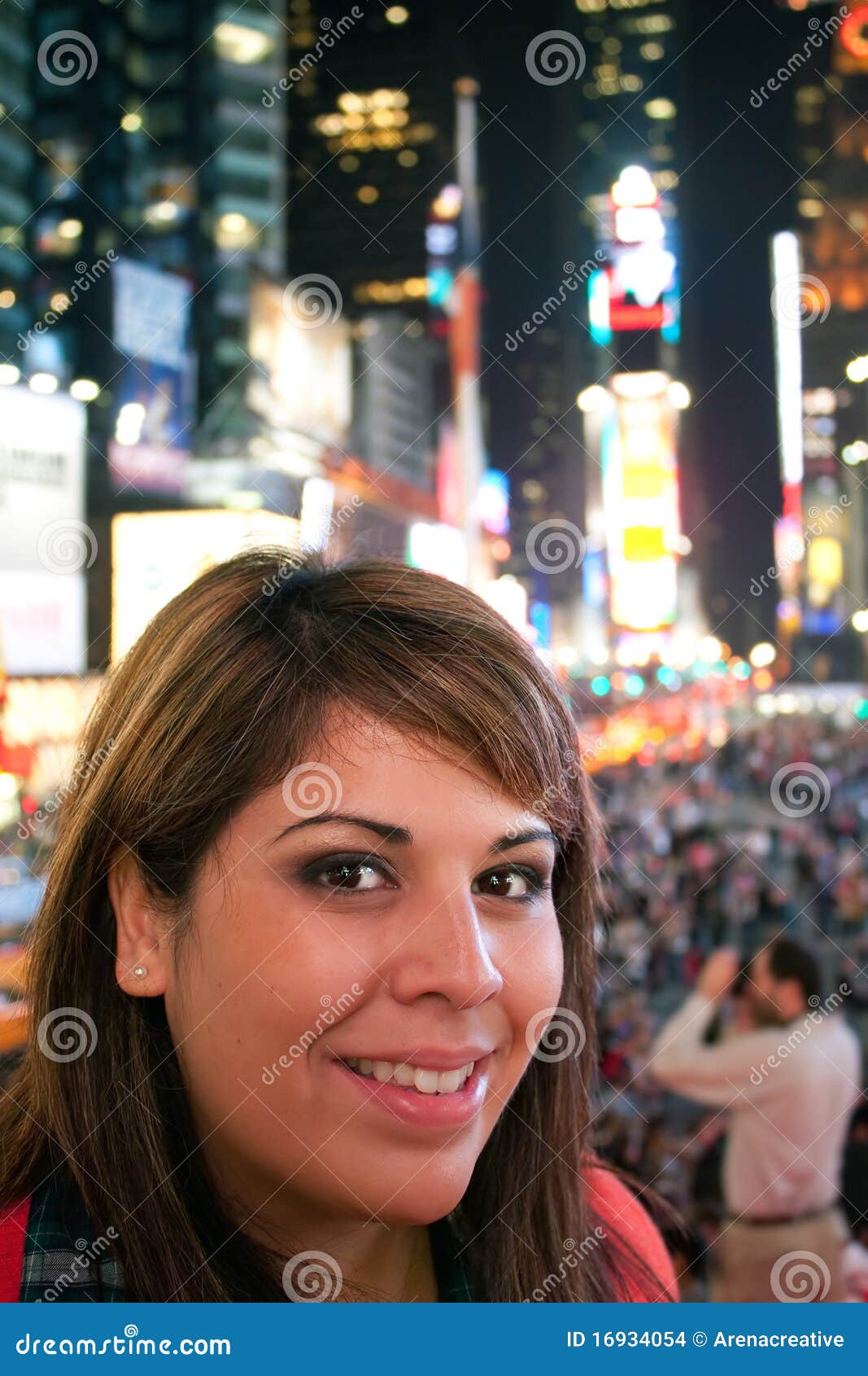 Woman in Times Square NYC stock photo. Image of puerto - 16934054 Woman in Times Square NYC stock photo. Image of puerto - 16934054