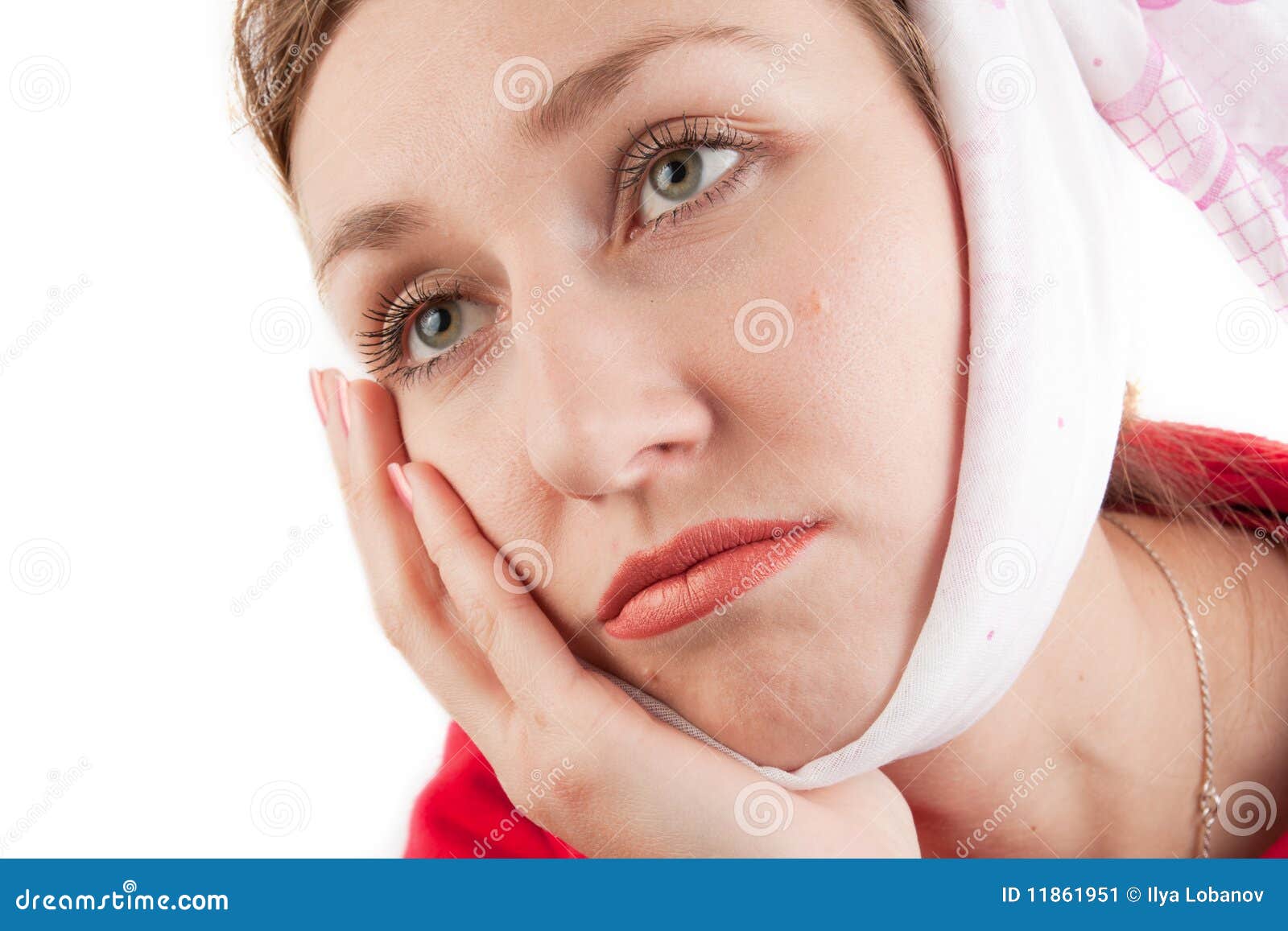 Woman with toothache stock image. Image of dental, expression - 11861951
