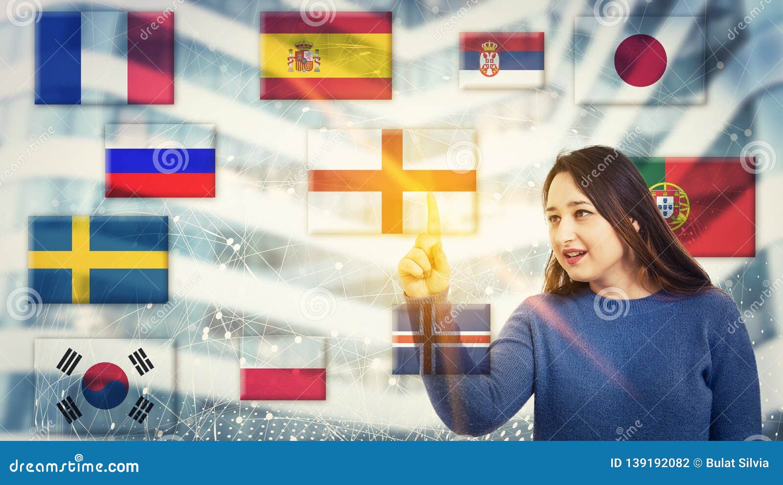 Speaking many languages stock photo. Image of flag, discussion - 139192082