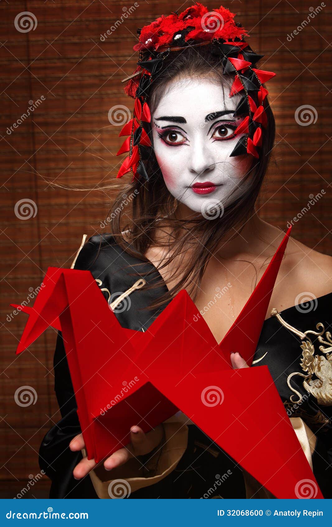 Woman in Traditional Eastern Costume Stock Photo - Image of person ...
