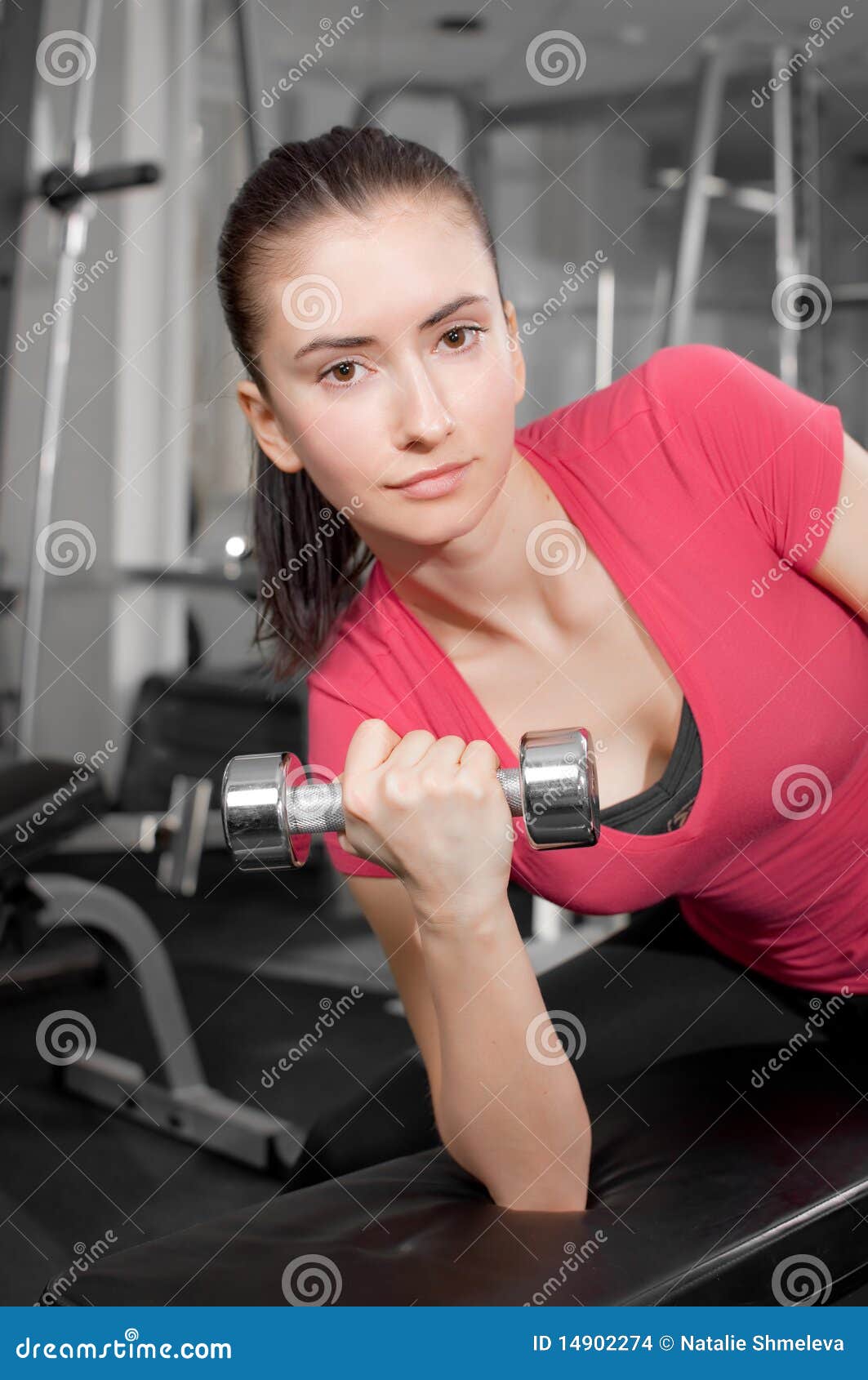 Woman training stock photo. Image of exercise, health - 14902274