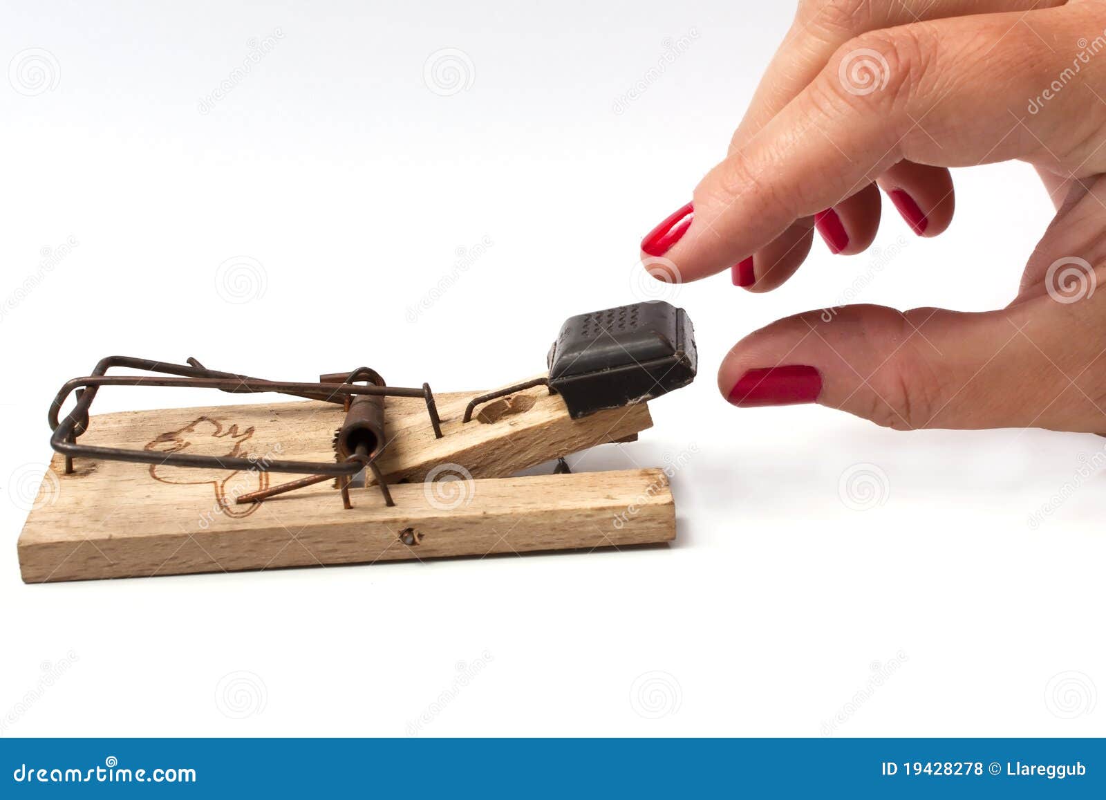 Woman Trap stock photo. Image of traditional, finger - 19428278