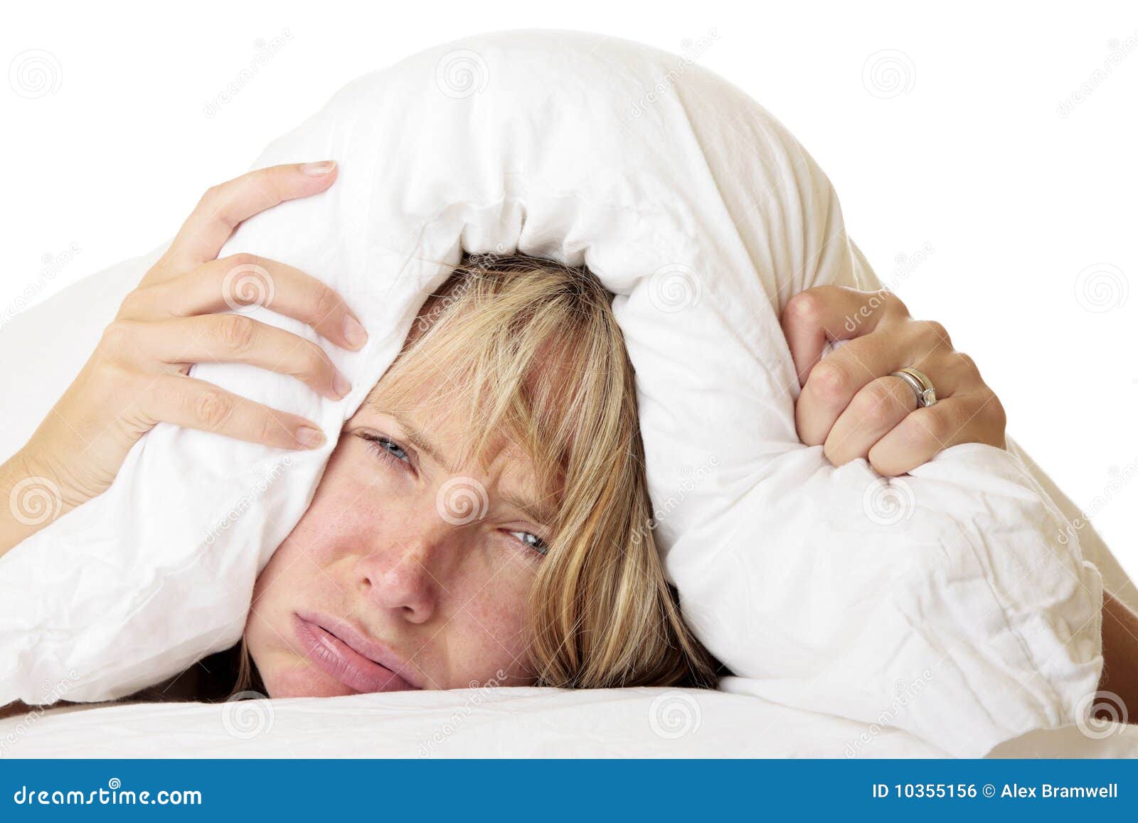 Woman trying to sleep stock photo. Image of holding, jetlag - 10355156
