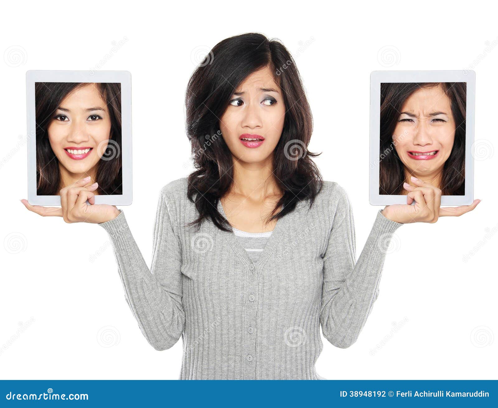 116,075 Woman Two Face Stock Photos - Free & Royalty-Free Stock Photos ...
