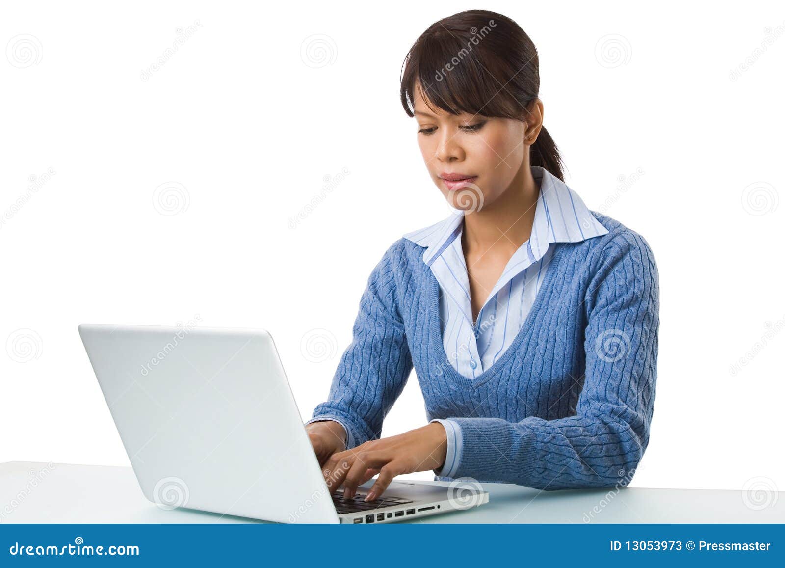 Woman typing stock image. Image of chief, network, person - 13053973