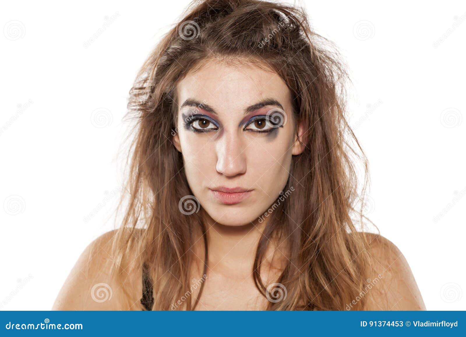 Ugly Girl With Makeup