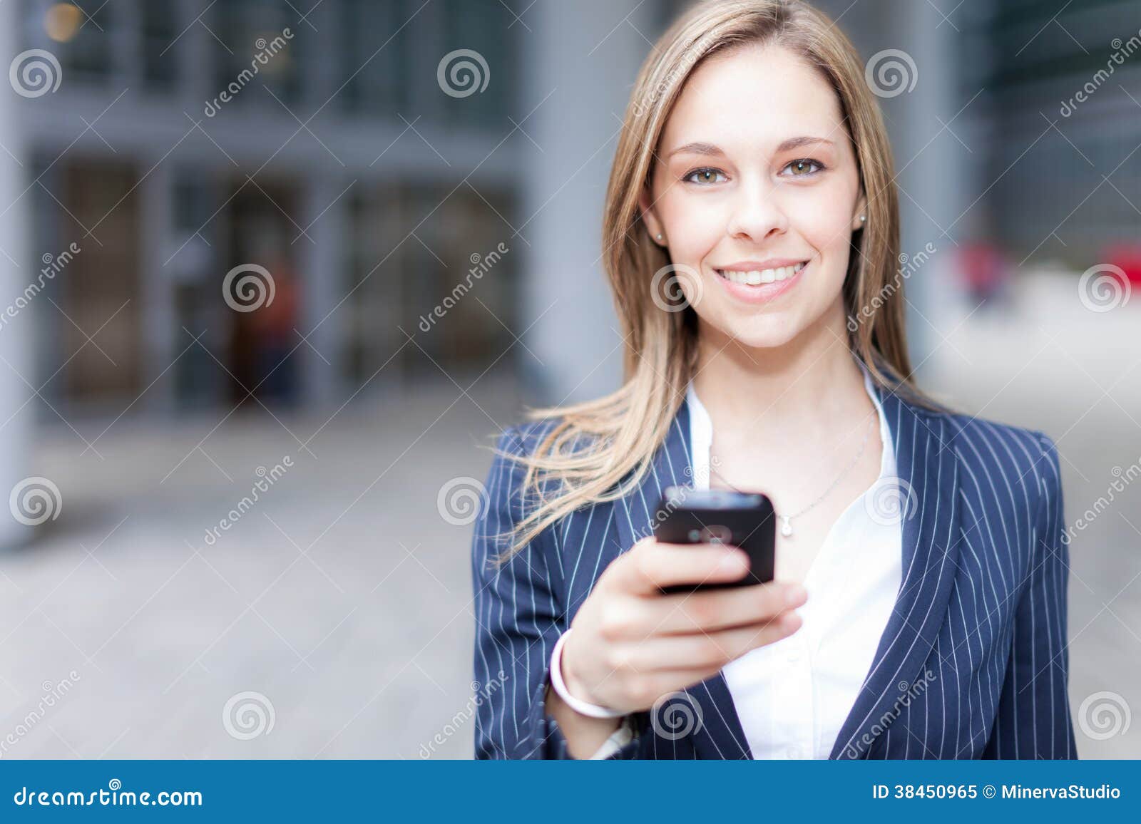 Woman using a cell phone stock image. Image of communication - 38450965