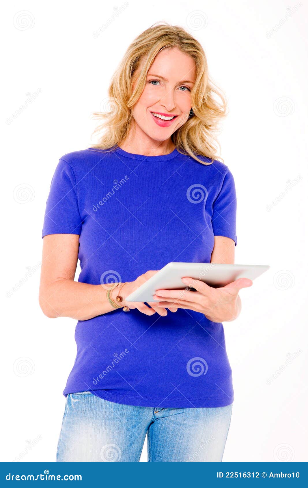 Woman Using a Digital Tablet Stock Photo - Image of background, casual ... Woman Using a Digital Tablet Stock Photo - Image of background, casual ...