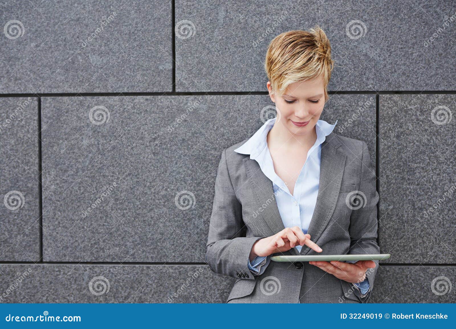 Woman Using Tablet PC Outdoors Stock Image - Image of media, digital ... Woman Using Tablet PC Outdoors Stock Image - Image of media, digital ...