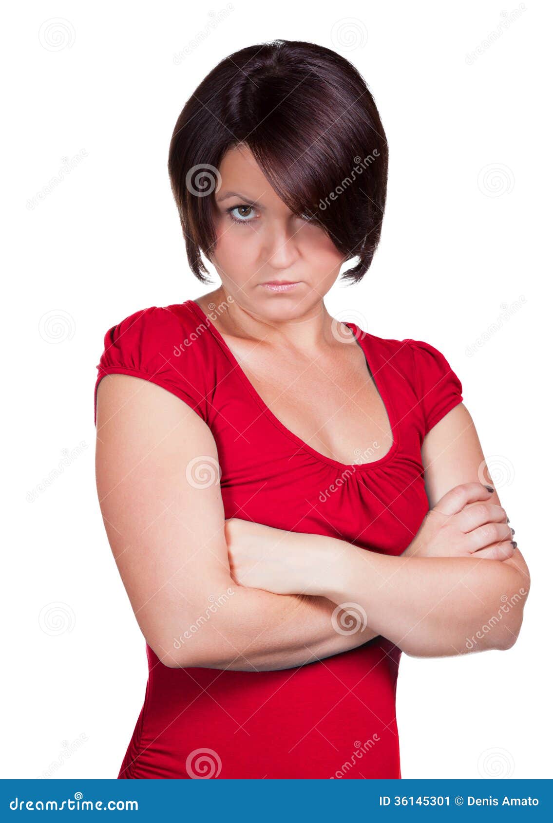 Woman is very upset stock image. Image of crazy, conflict - 36145301