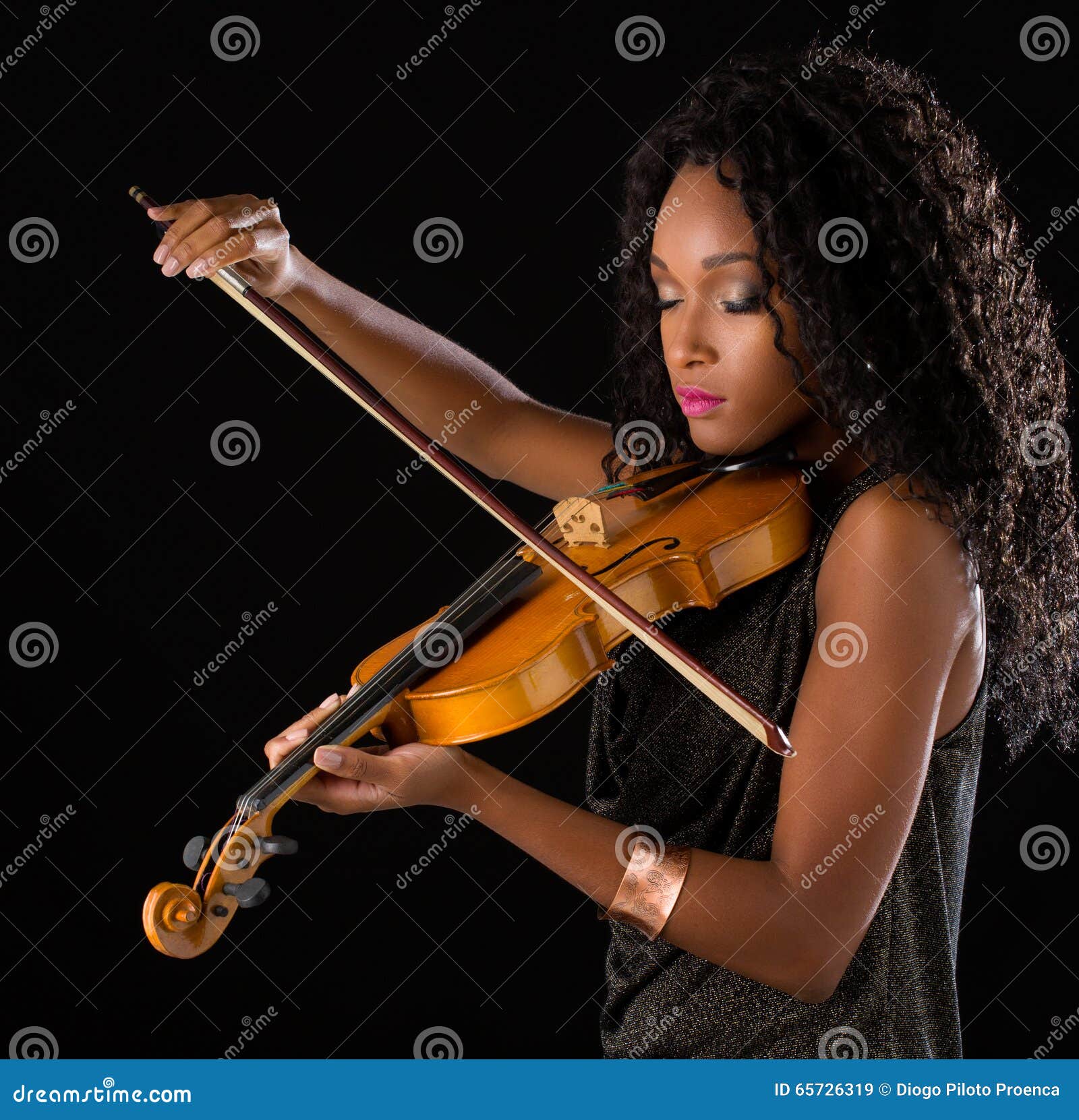 Woman with violin stock image. Image of musical, string - 65726319