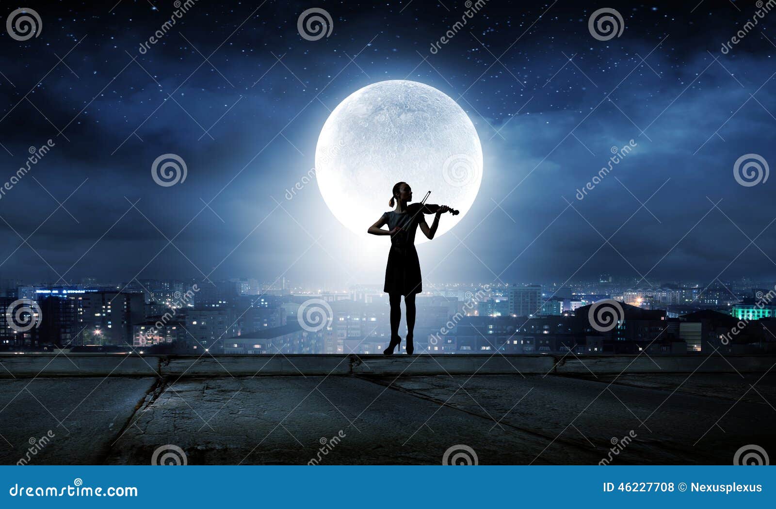 Woman violinist stock photo. Image of entertainment, instrument - 46227708