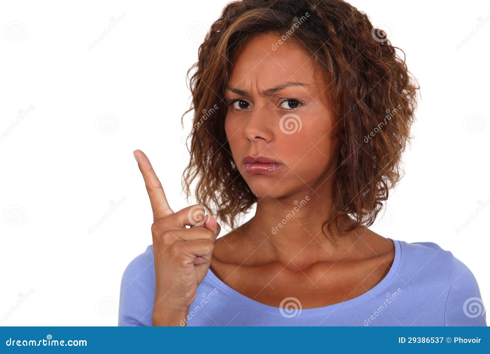 Woman wagging her finger stock image. Image of aggression - 29386537