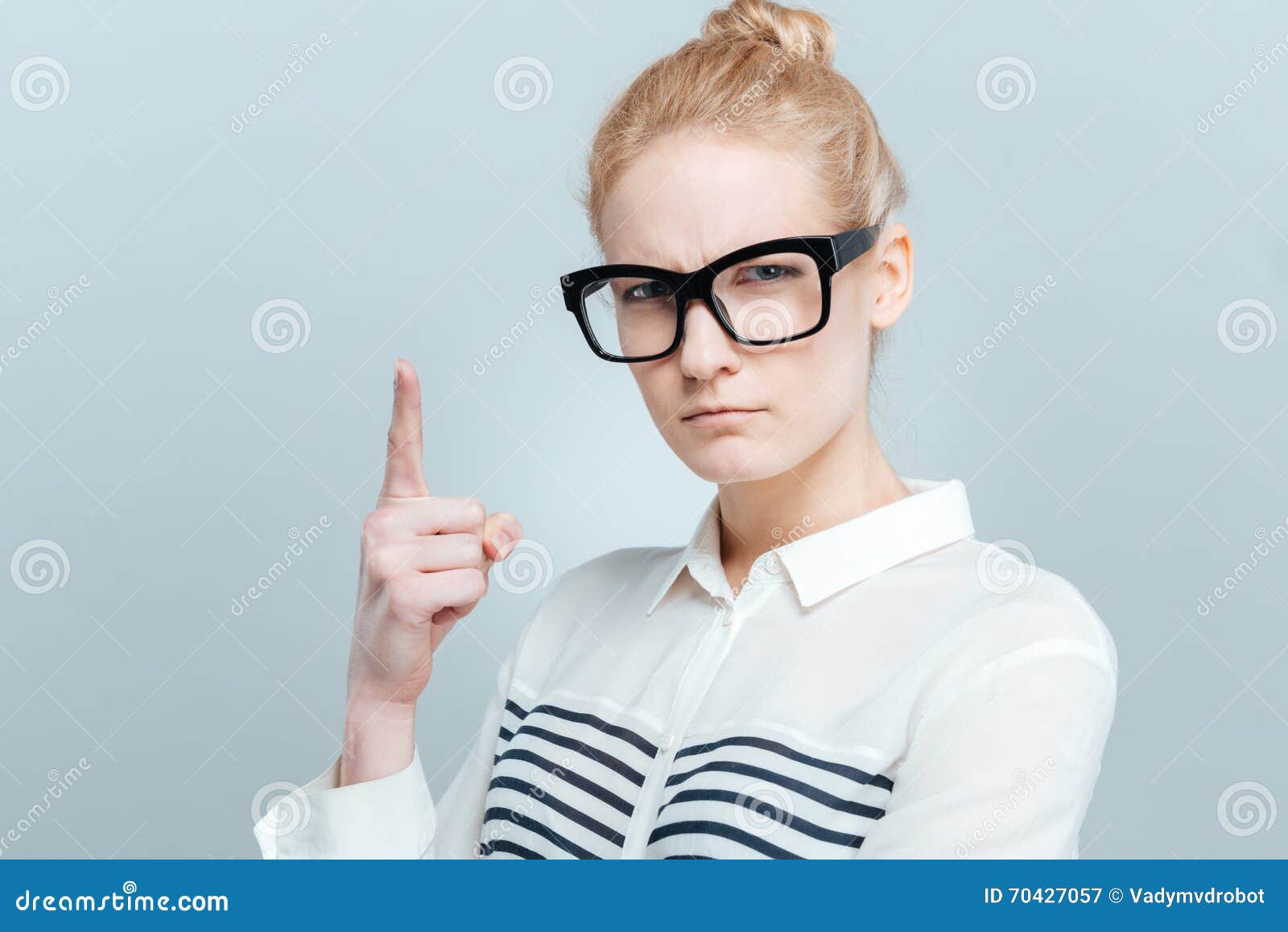 Woman Wagging Finger Royalty-Free Stock Image | CartoonDealer.com #8289760