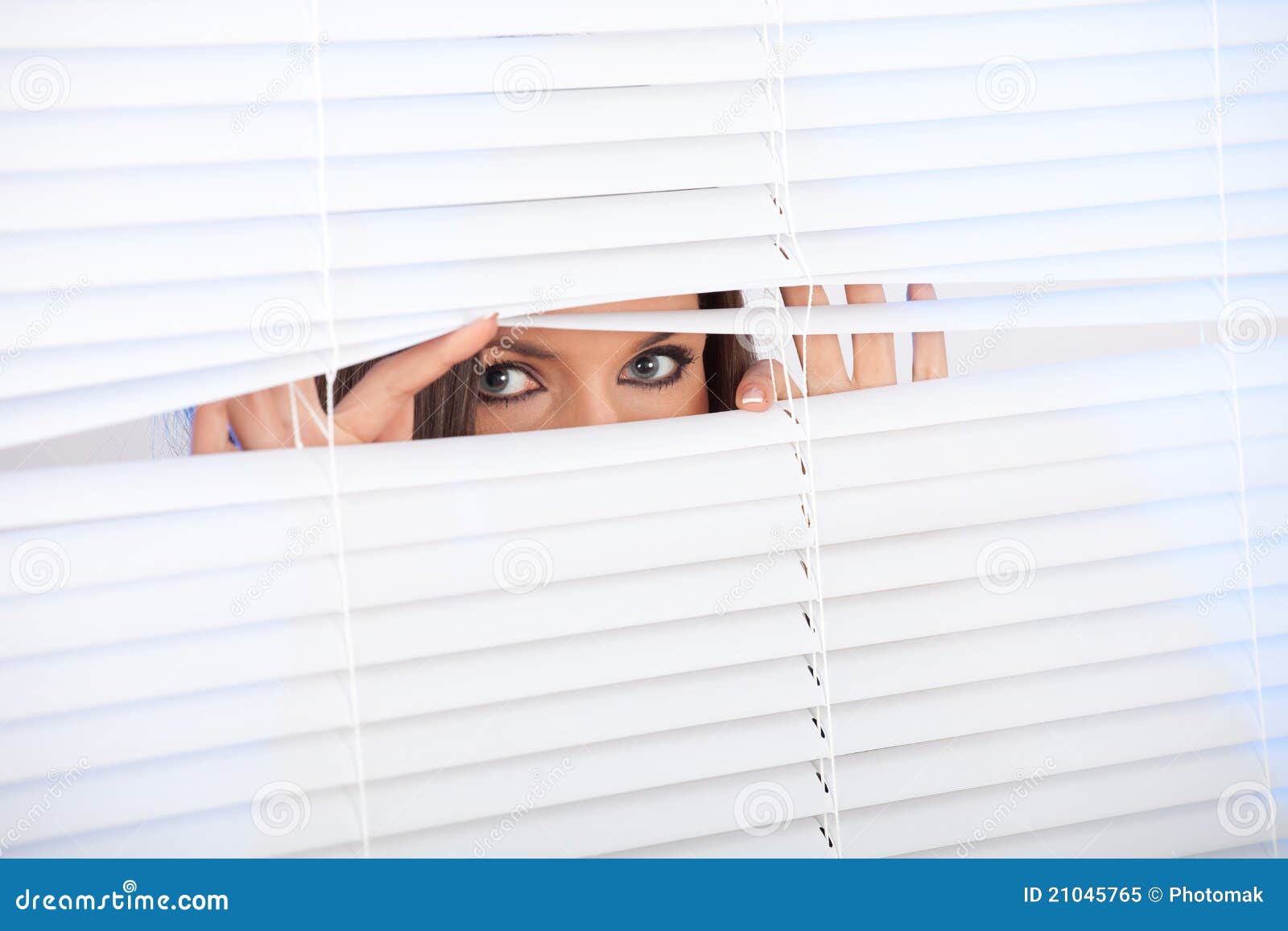 Woman is Waiting with Hope Near Window Stock Image - Image of bright ...