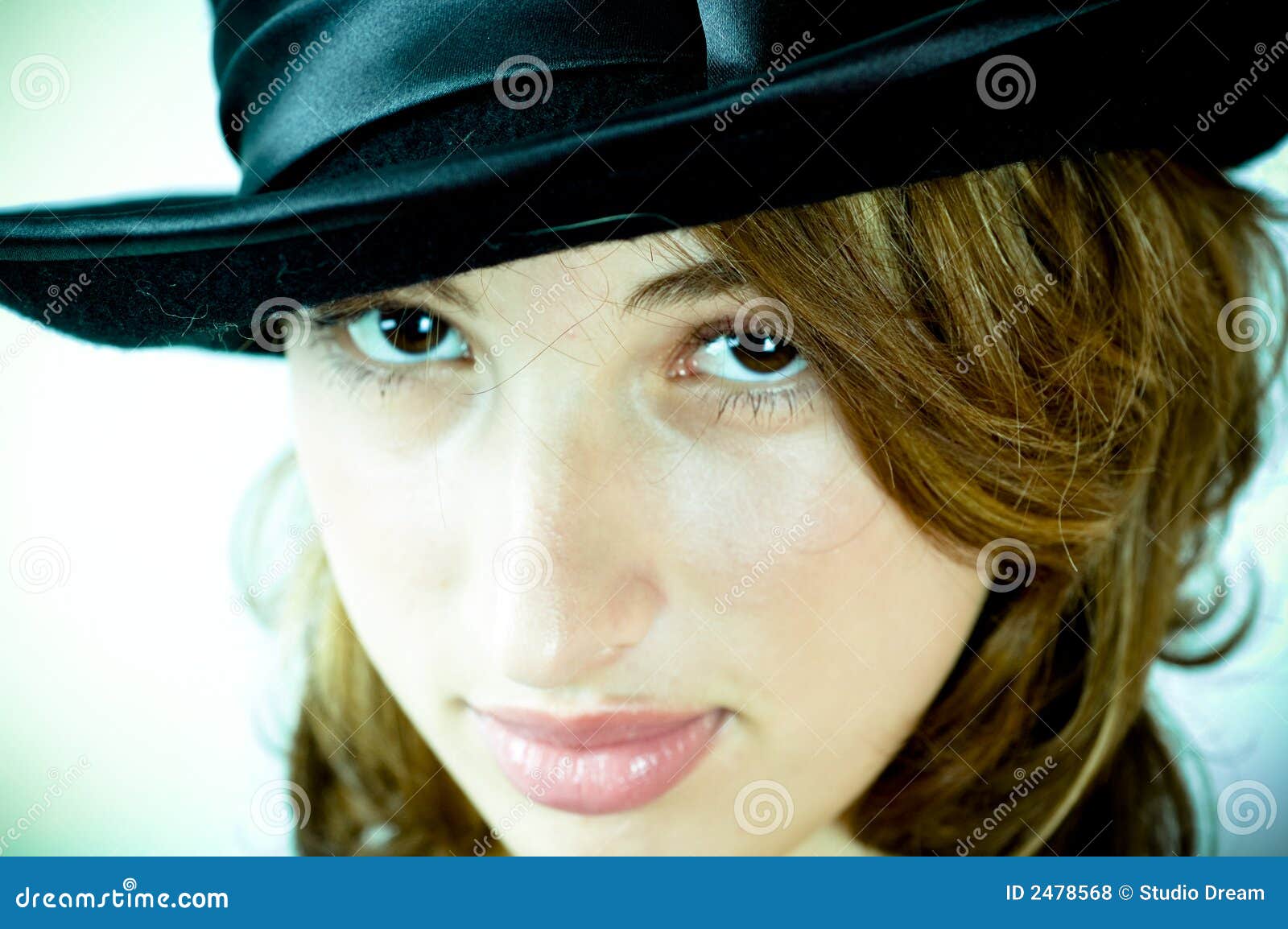 Woman wearing hat stock photo. Image of stylish, sharp - 2478568
