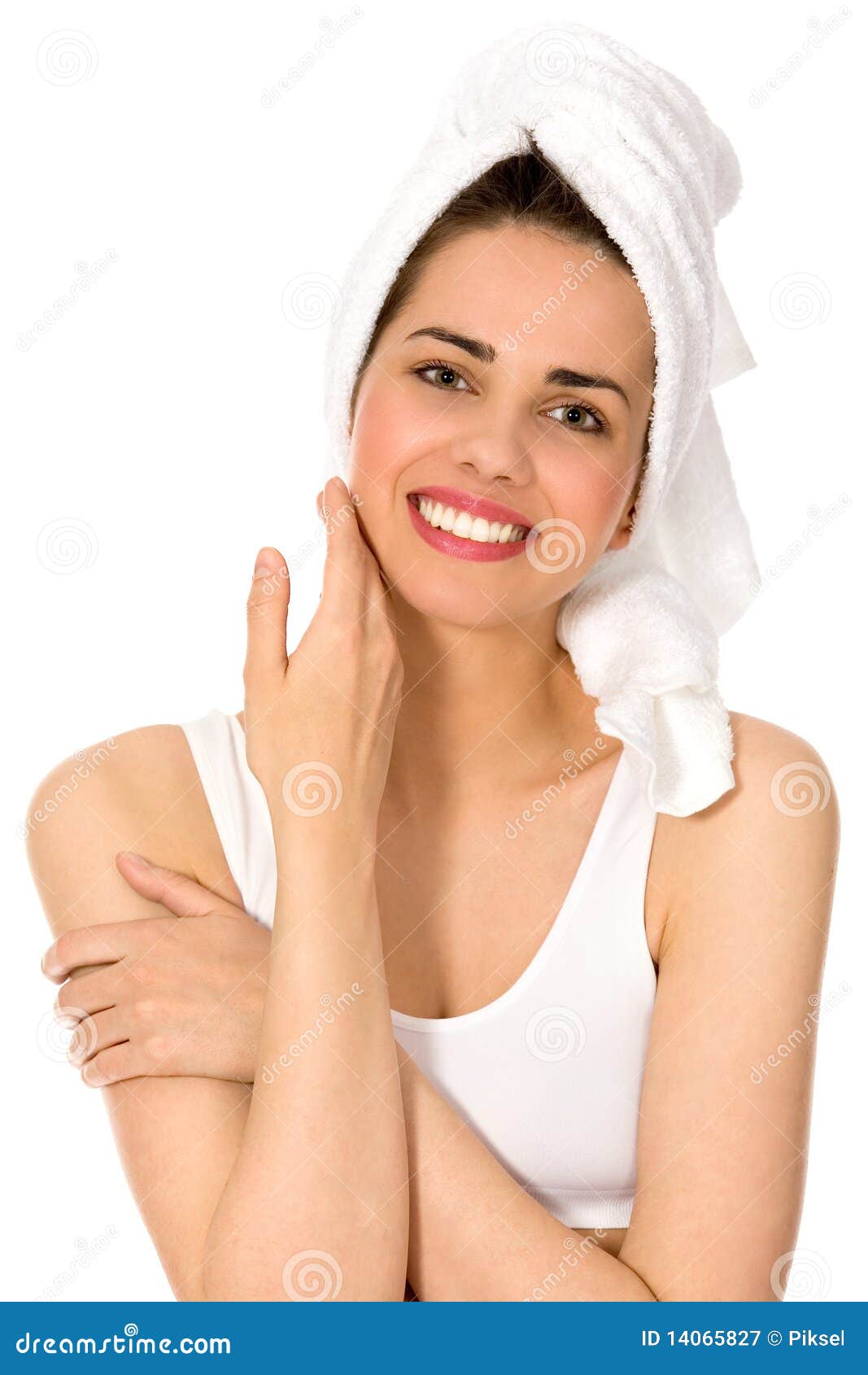 Woman wearing towel stock image. Image of bathtowel, hand - 14065827 Woman wearing towel stock image. Image of bathtowel, hand - 14065827