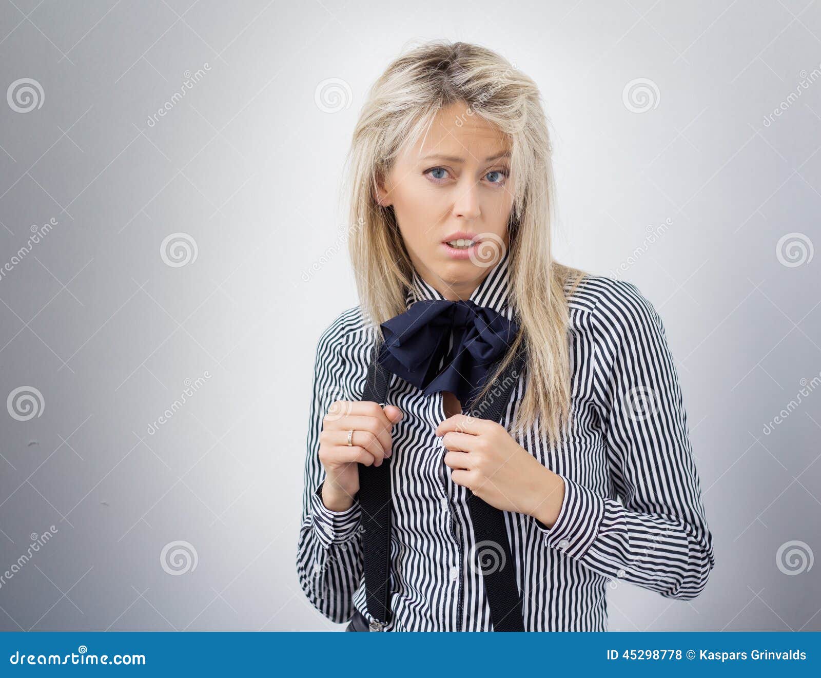 Weird Facial Expression Girl