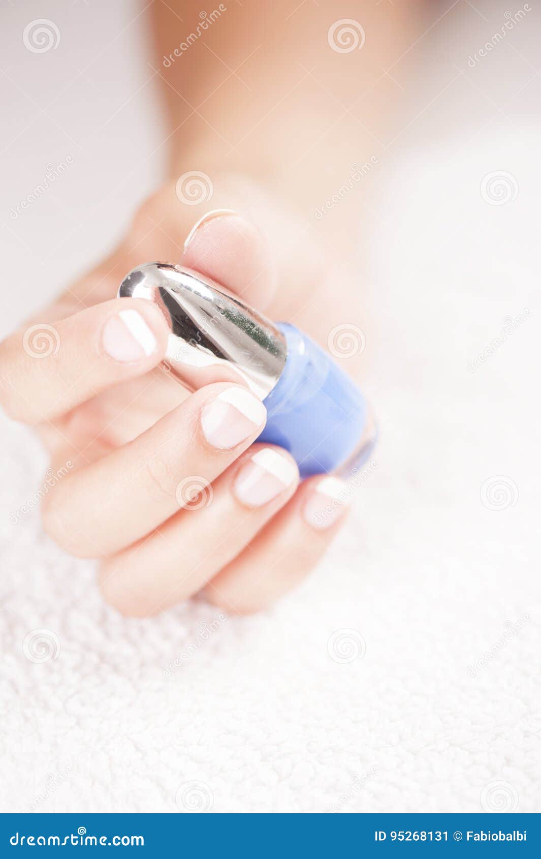 Woman with Well Manicured Nails Stock Image - Image of nail, service ...