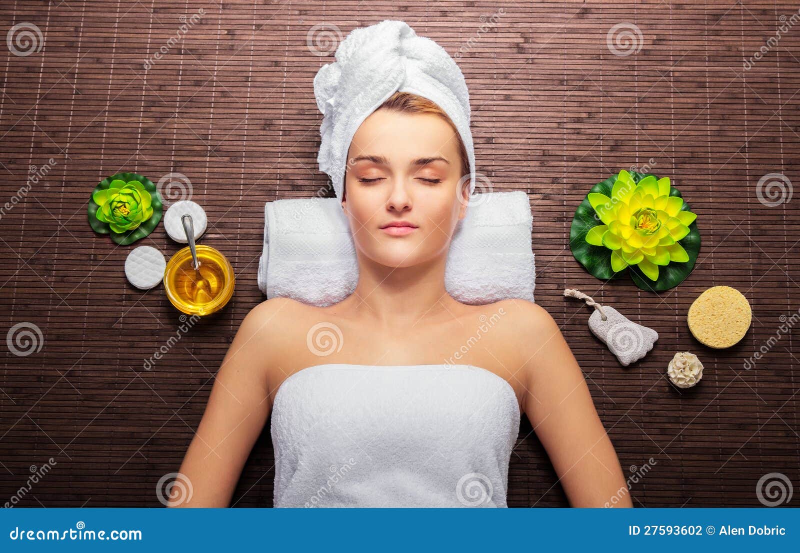 Woman in wellness stock photo. Image of pure, medical - 27593602