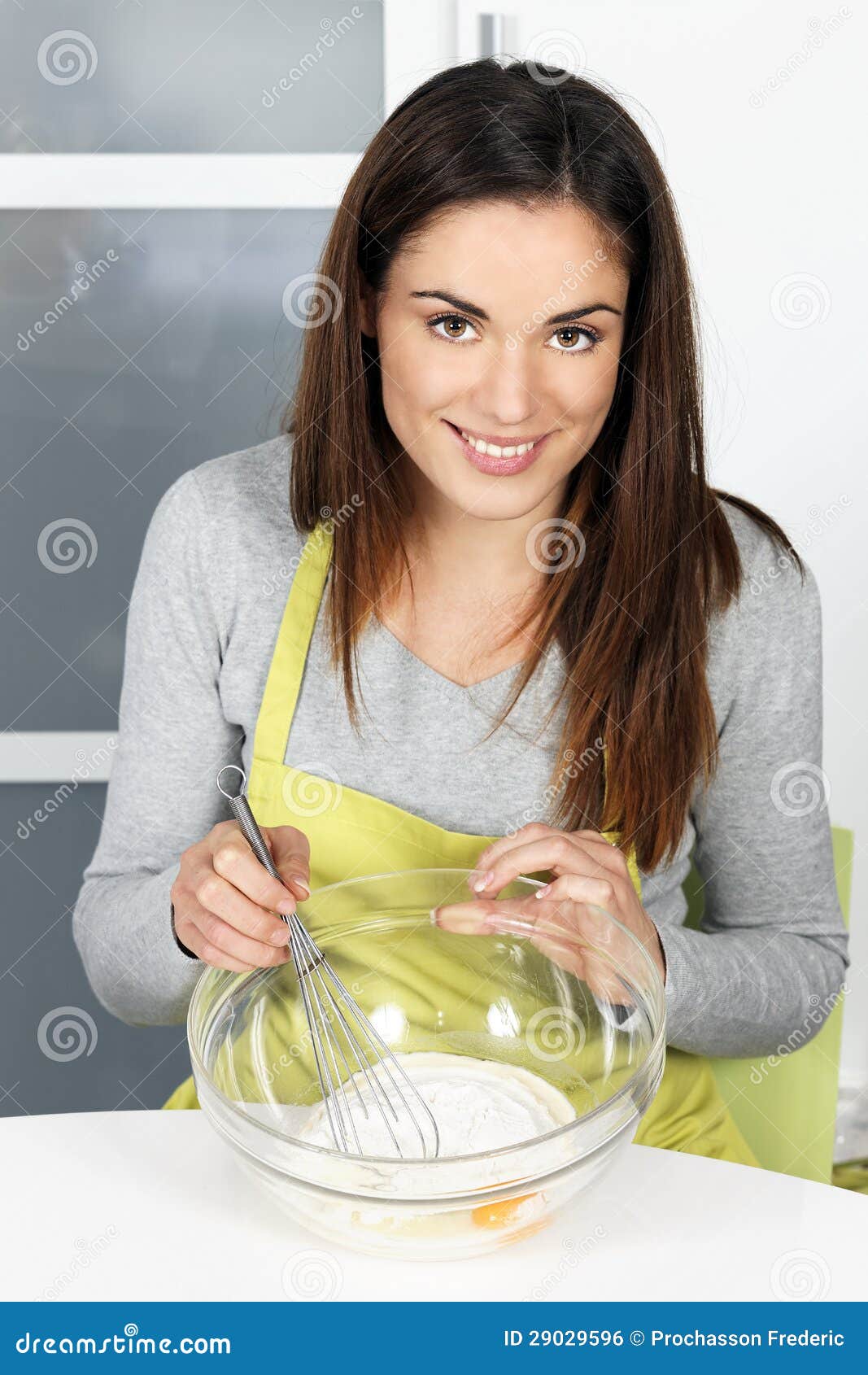 Woman whisking batter stock photo. Image of homemade - 29029596