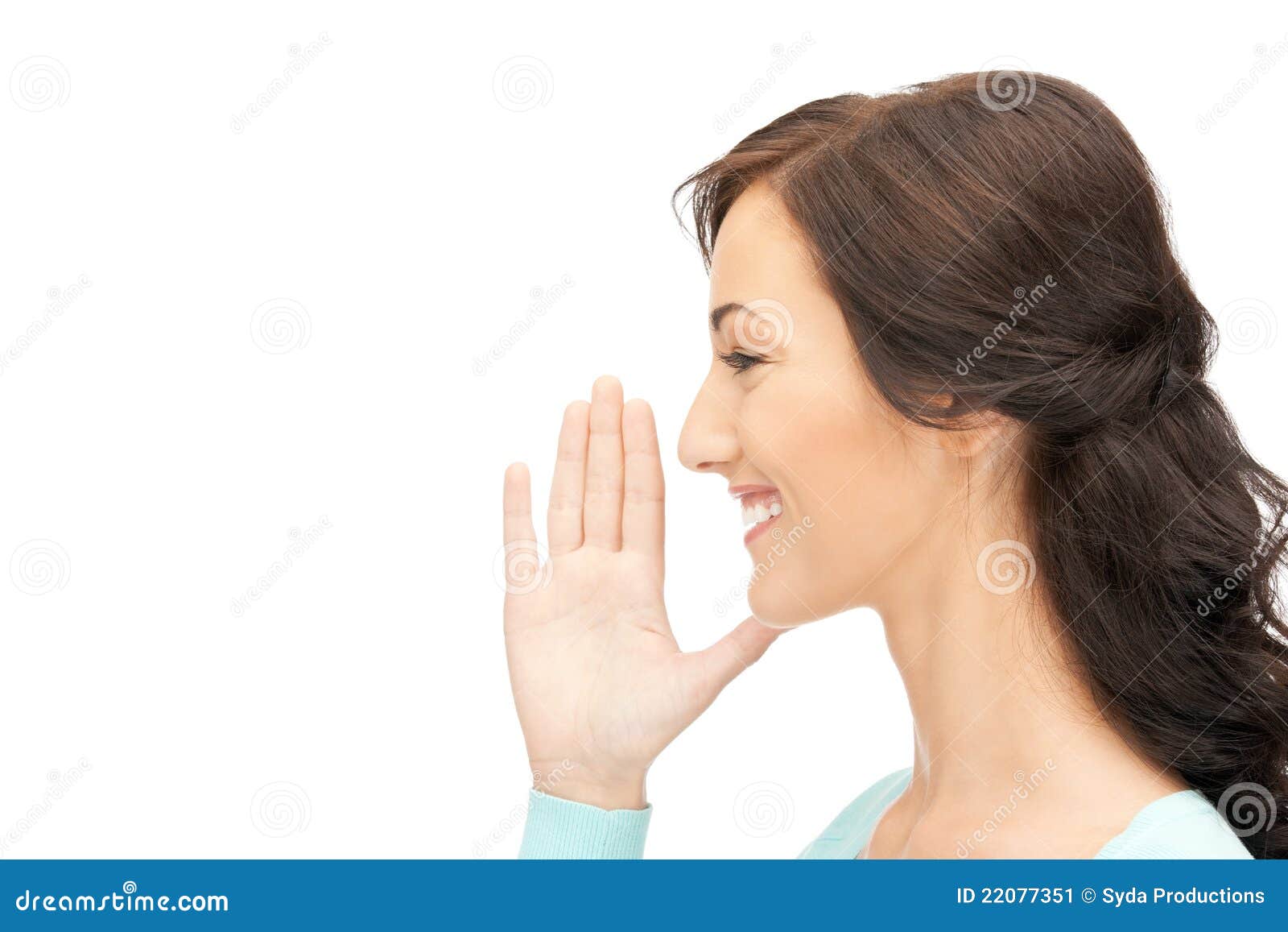 Woman whispering gossip stock image. Image of adult, expression - 22077351