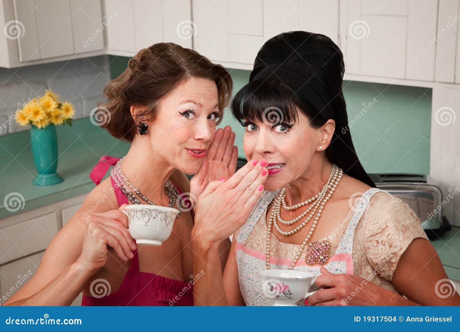 Woman Whispers a Secret stock photo. Image of oops, murmur - 19317504