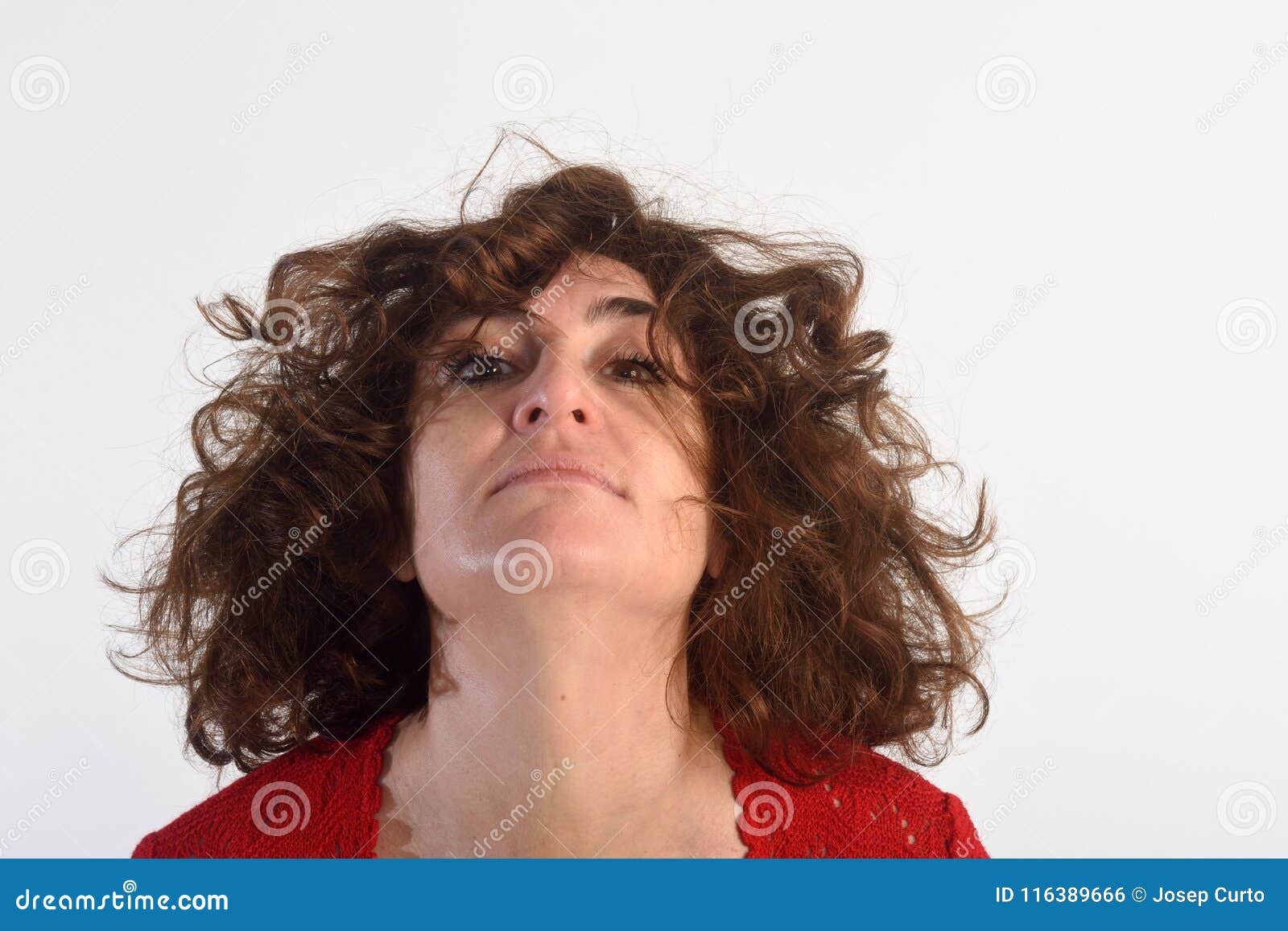 Woman who disheveled, stock photo. Image of middle, adult - 116389666
