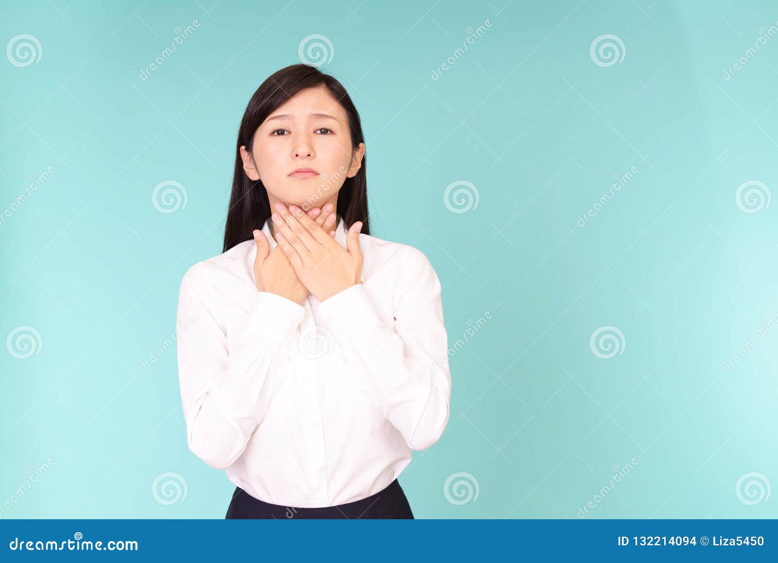 Woman got a cold stock photo. Image of adult, patient - 132214094