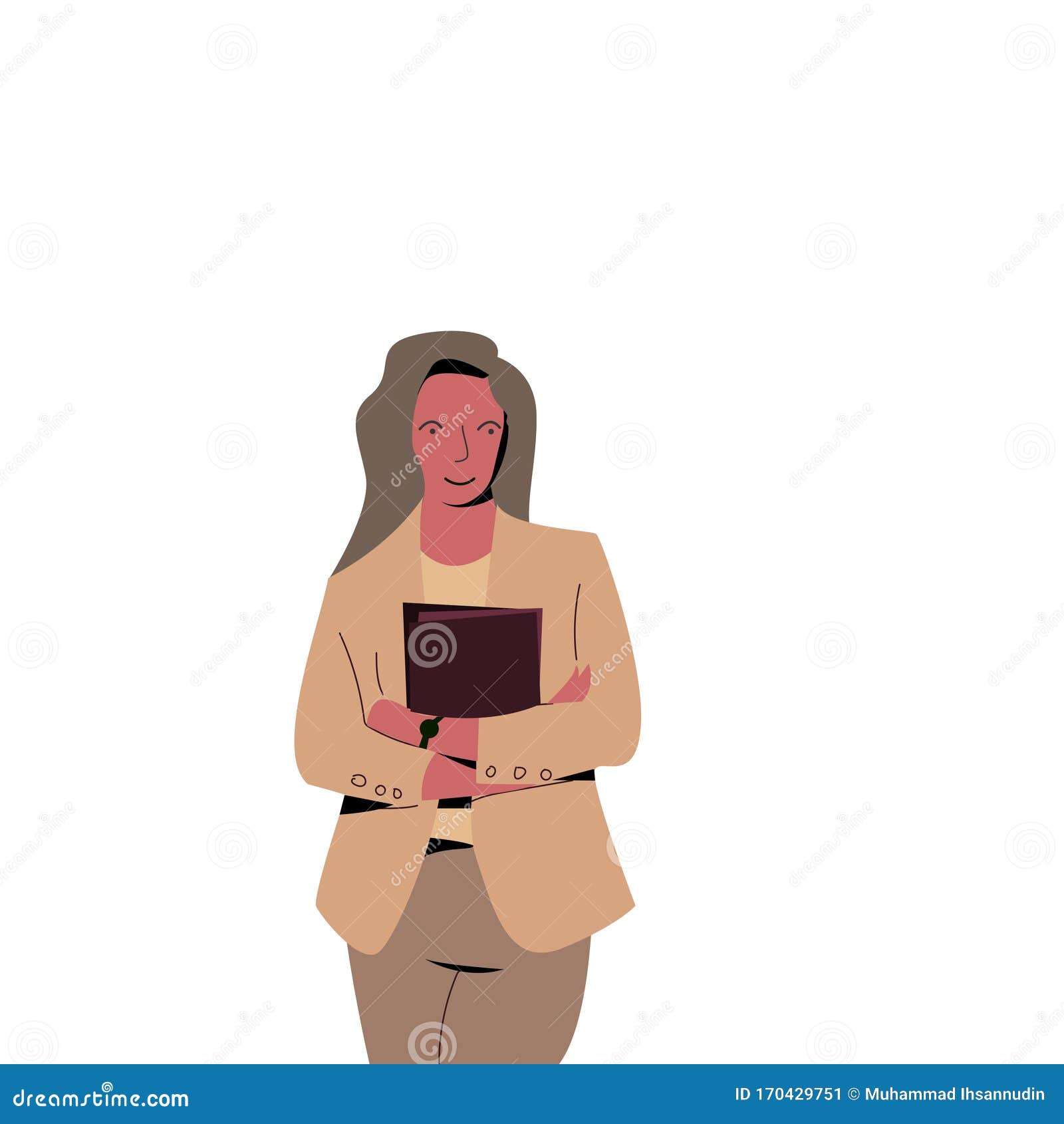 The Woman Who Stood Up And Smiled, Wearing A Suit And Carrying A Book ... The Woman Who Stood Up And Smiled, Wearing A Suit And Carrying A Book ...