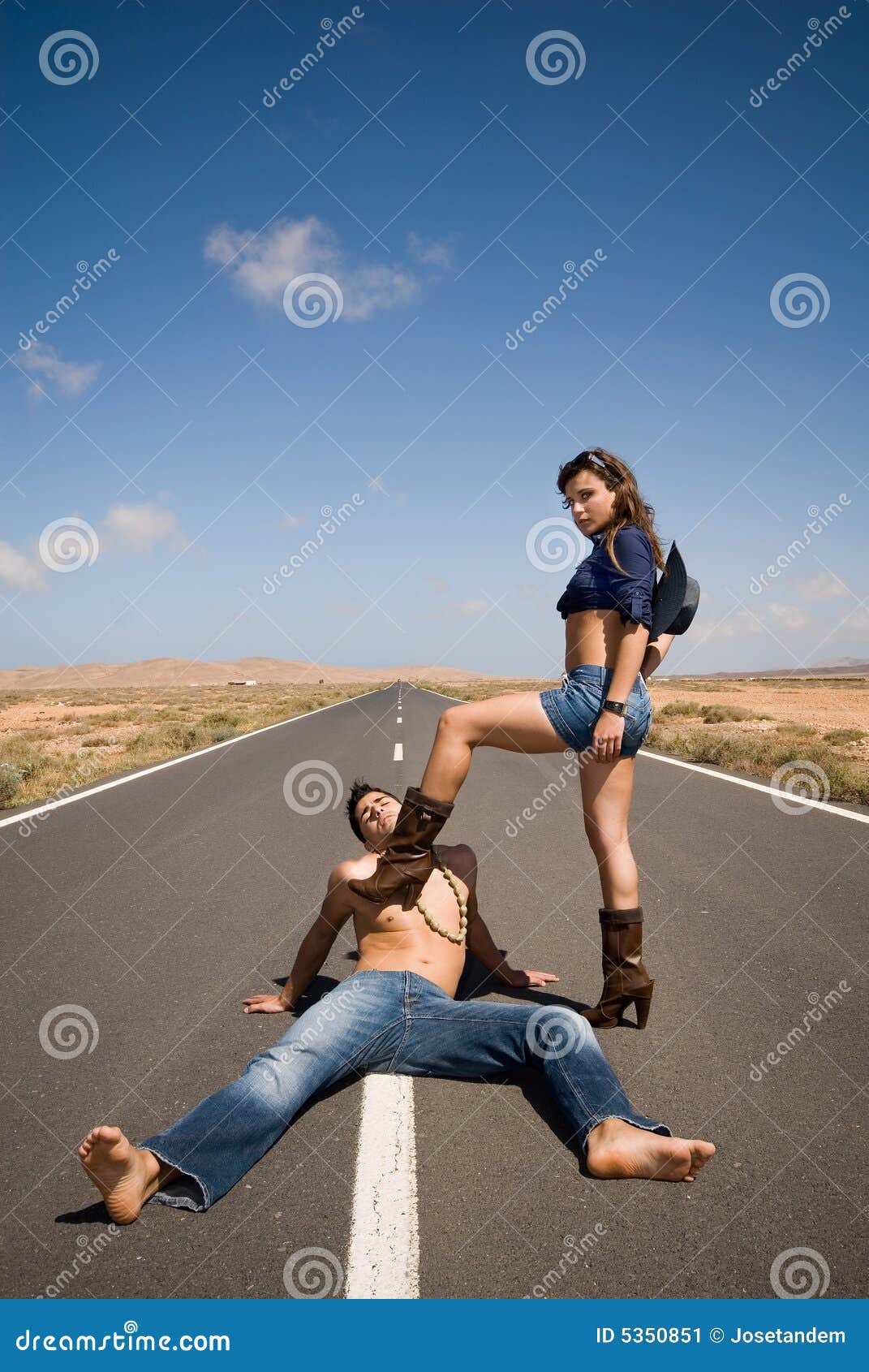Woman Win a Battle on the Road Stock Image - Image of boots, woman: 5350851 Woman Win a Battle on the Road Stock Image - Image of boots, woman: 5350851