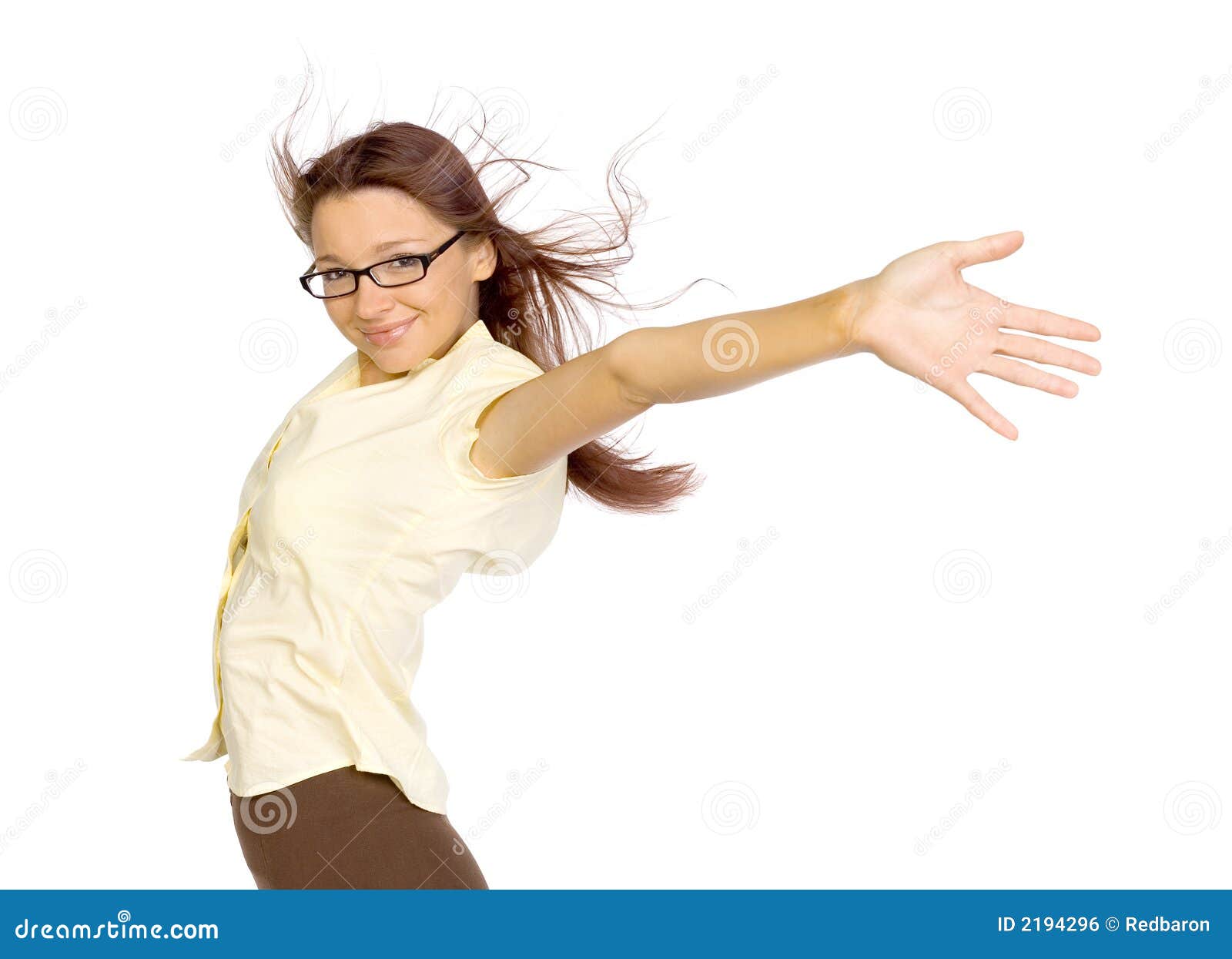 Woman in the wind stock photo. Image of business, windy - 2194296