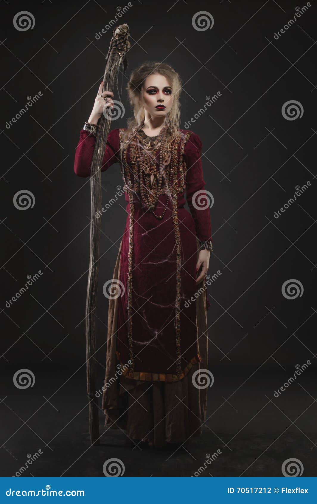 Woman Witch Magic Pikestaff Stock Photos - Free & Royalty-Free Stock ...