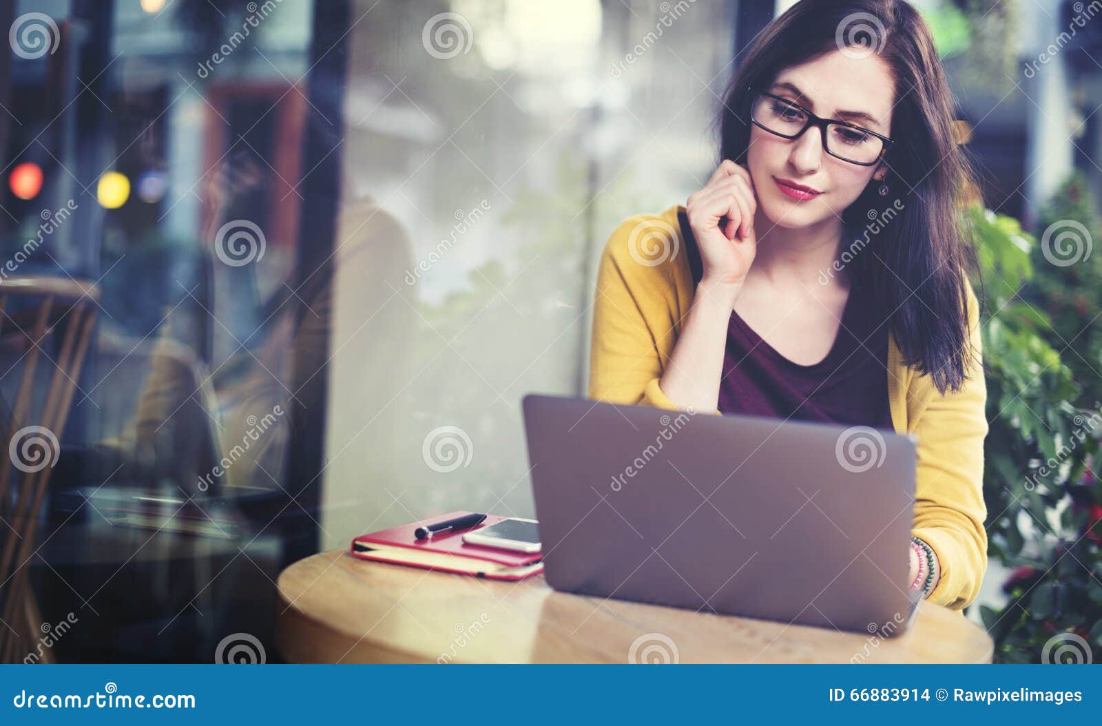 Woman Women Connection Digital Device Internet Concept Stock Photo ...