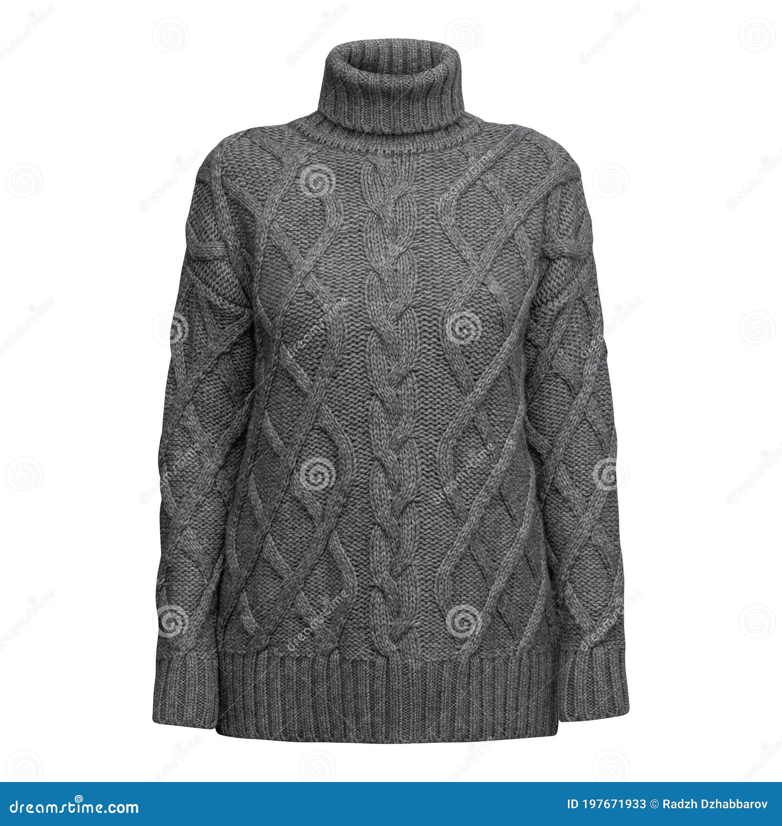Knitted Grey Fabric Texture With A Relief Pattern Stock Image ...