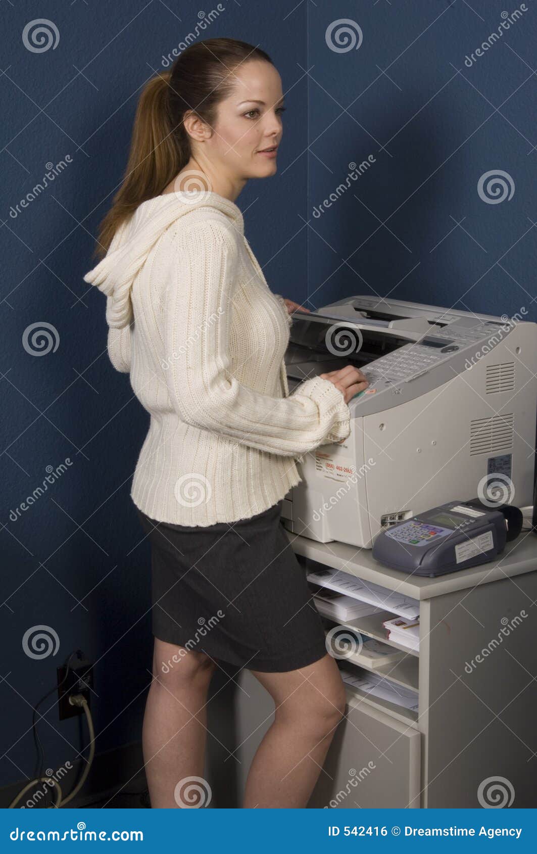 Woman at work stock photo. Image of hardware, copy, equipment - 542416