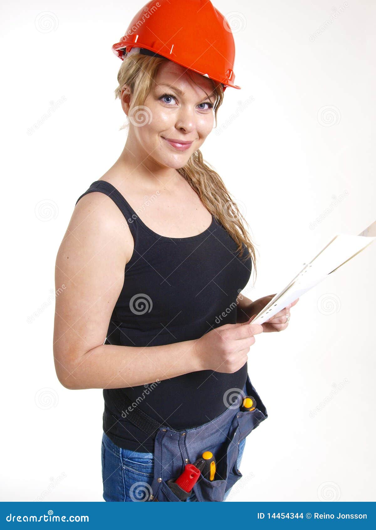 Woman working stock photo. Image of machinery, operating - 14454344