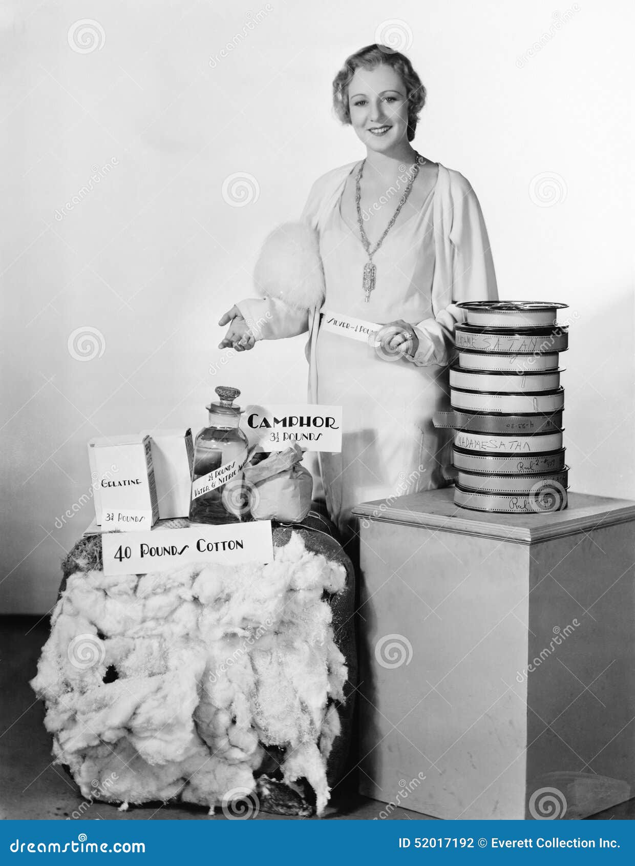 Woman Working As a Sales Person Stock Photo - Image of enjoys, bygone ...