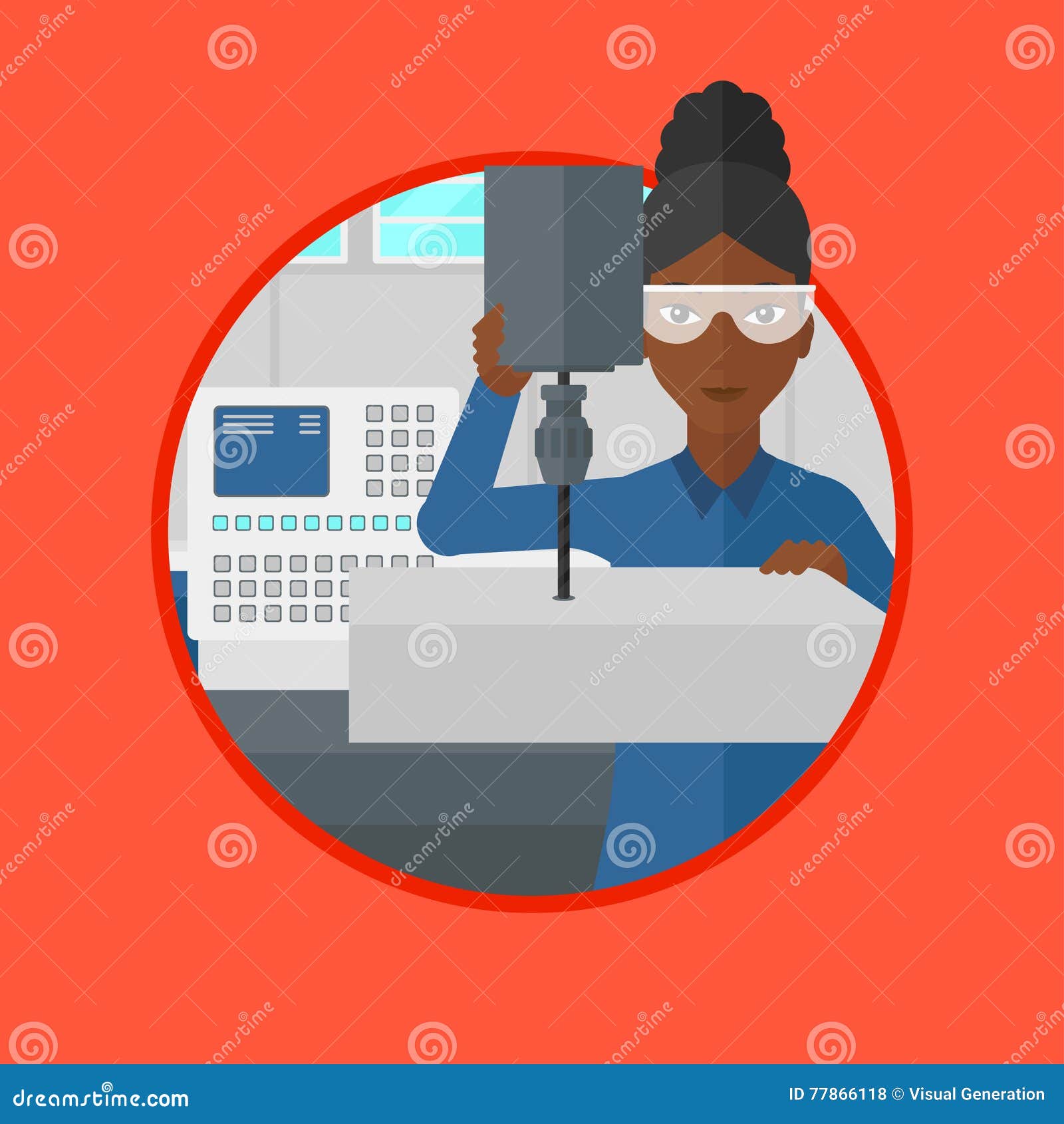 People Milling And Grinding Grains Cartoon Vector | CartoonDealer.com ...