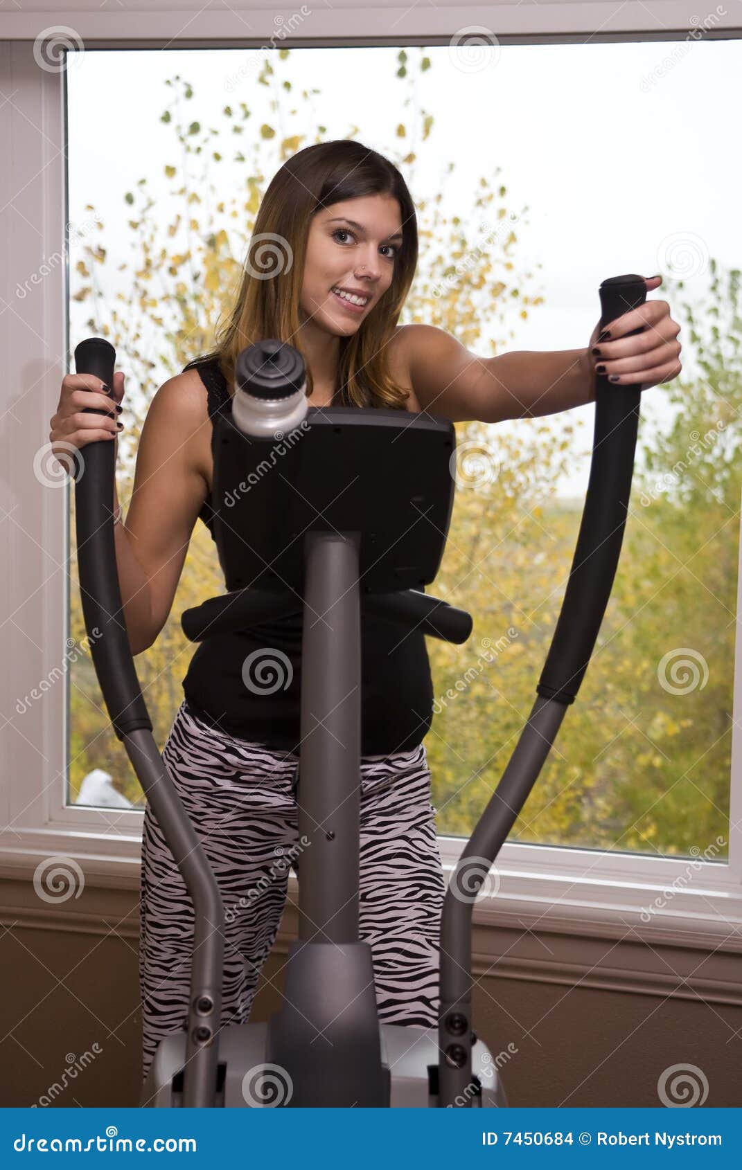 Woman working out stock photo. Image of slim, fitness - 7450684