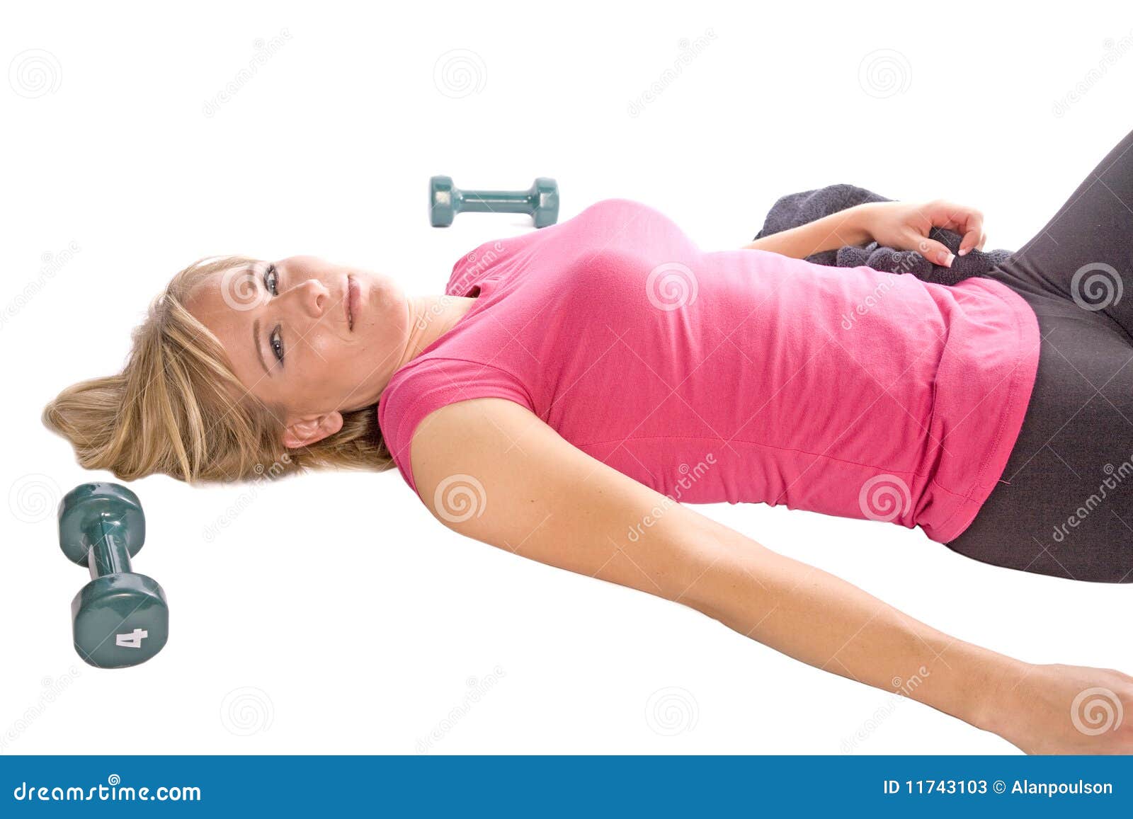Woman after workout stock image. Image of tired, body - 11743103